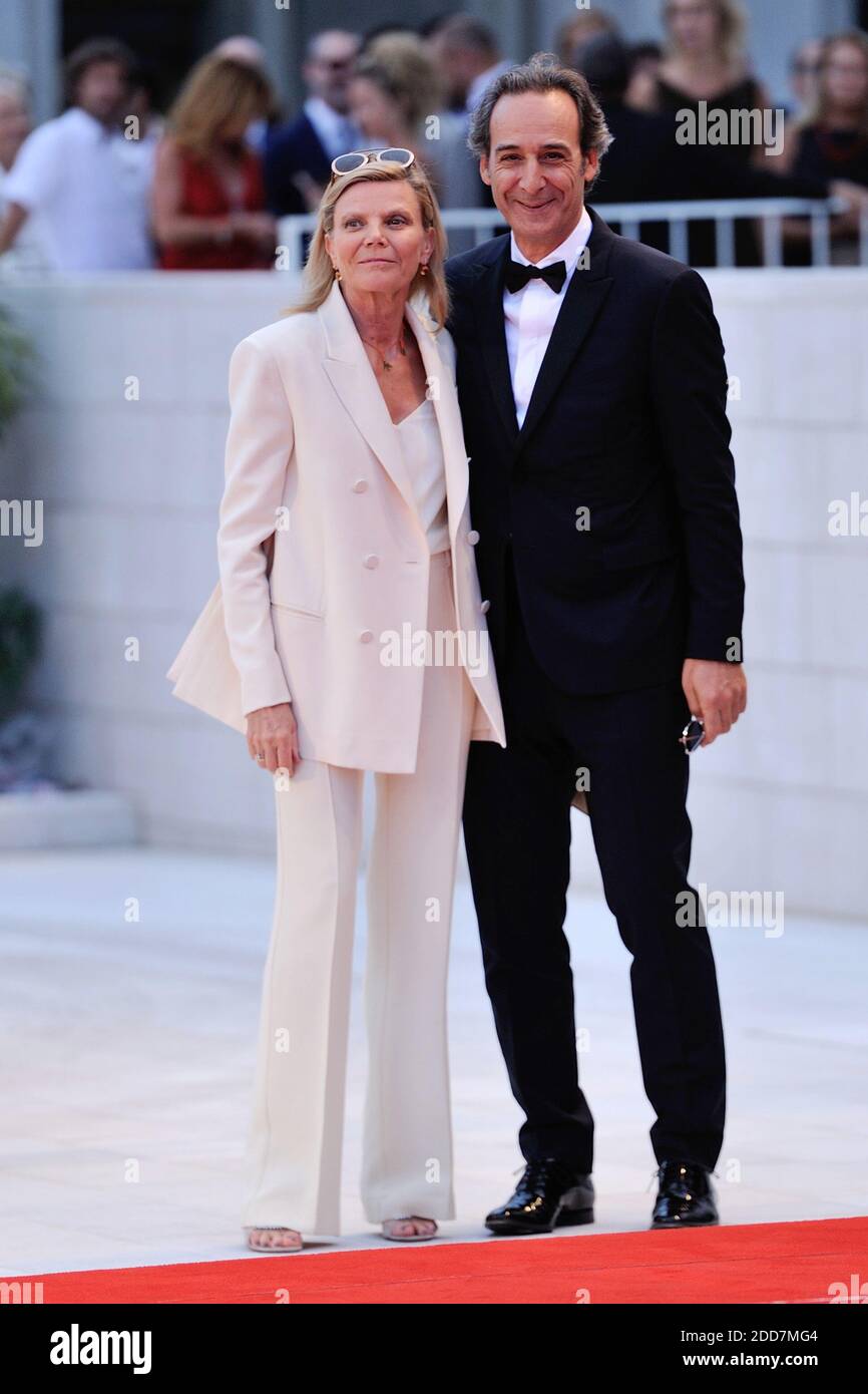 Alexandre Desplat and his wife Dominique LeMonnier attending the The ...