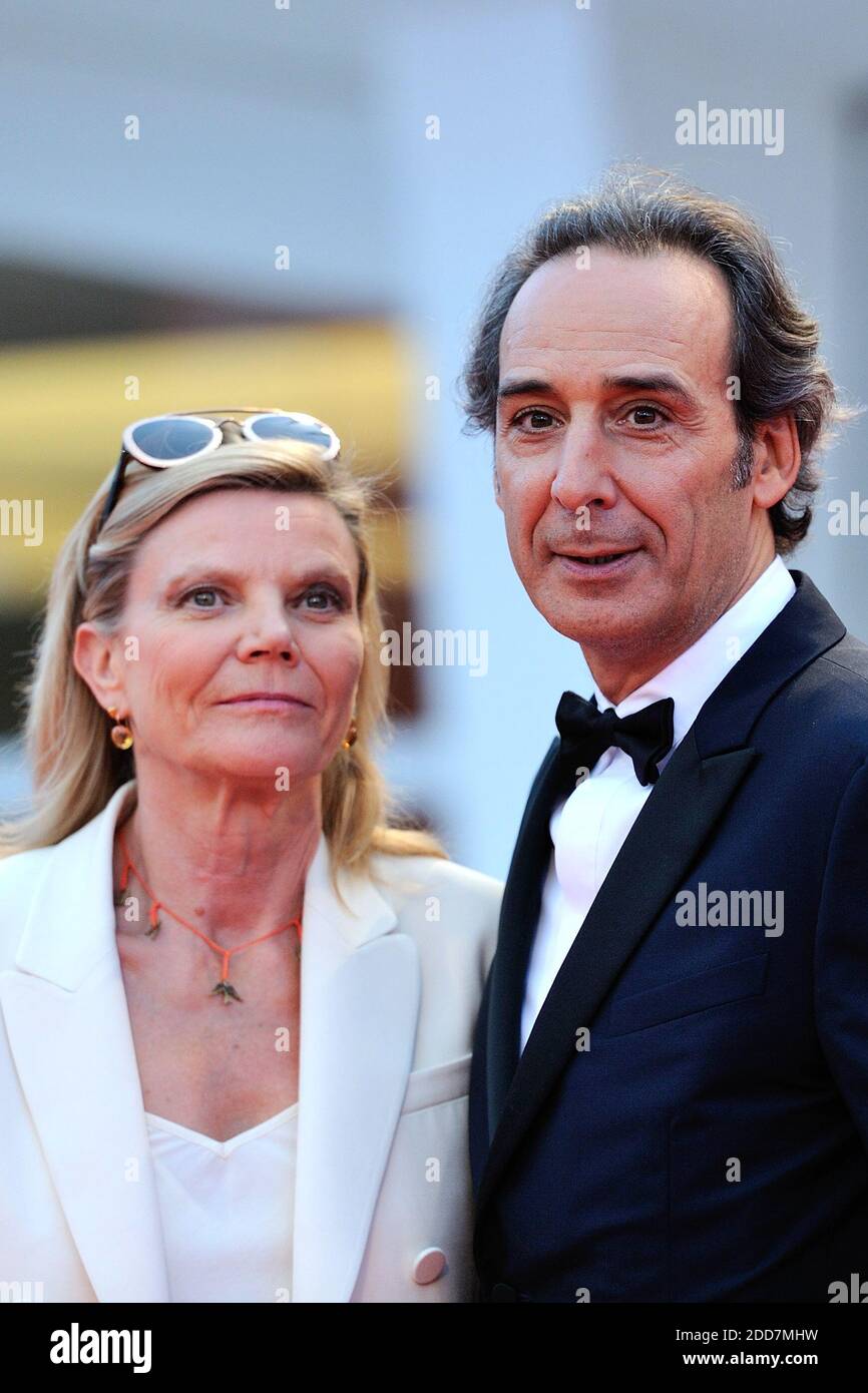 Alexandre Desplat and his wife Dominique LeMonnier attending the The ...
