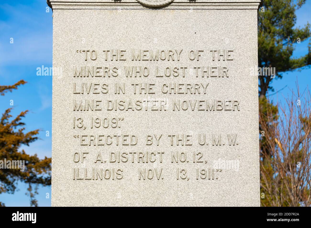 Cherry, Illinois / United States - November 23rd, 2020: Mine disaster ...