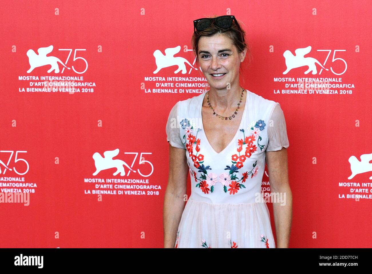 Anne Consigny attending the At Eternity's Gate Photocall as part of the ...