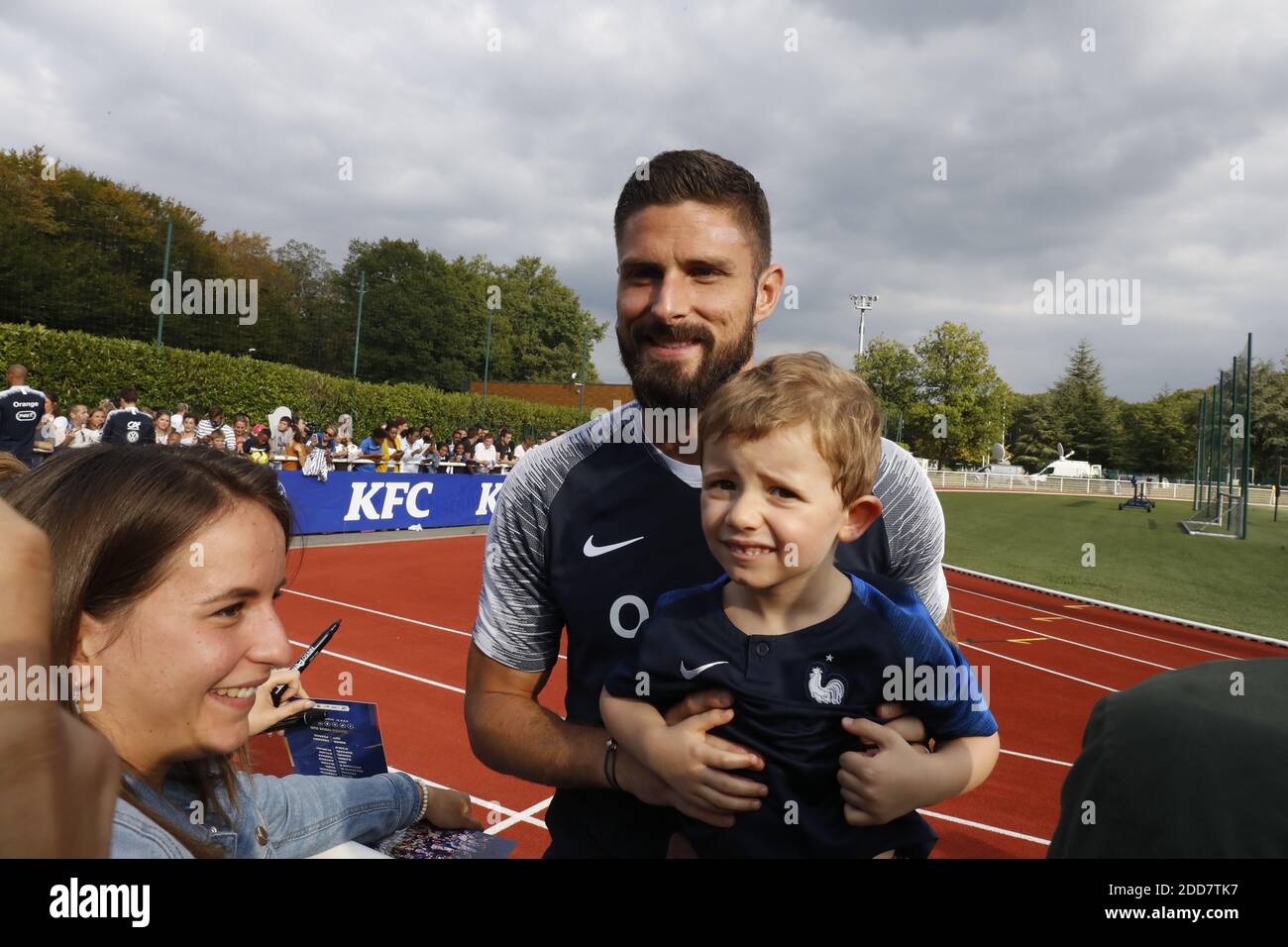 Olivier giroud french national football team hi-res stock photography ...