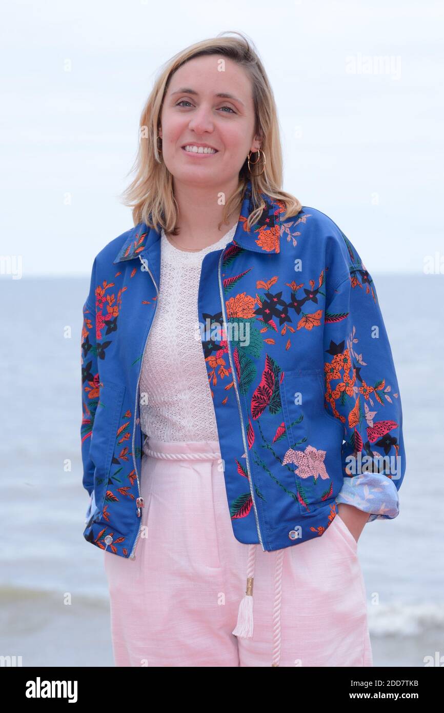 Marie Monge attending a photocall as part of the 32nd Cabourg Film ...