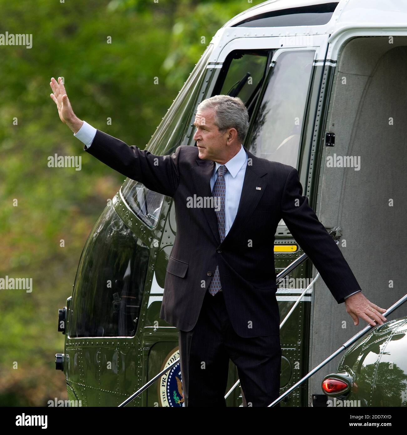 President Bush Marine One High Resolution Stock Photography and Images ...