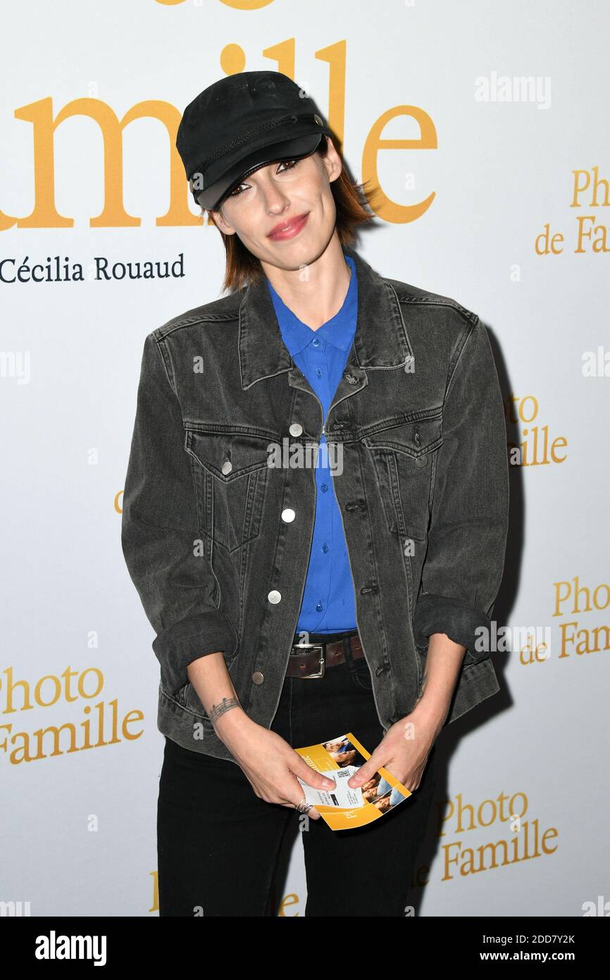 Singer of the Group Superbus, Jennifer Ayache attends the Photo de ...