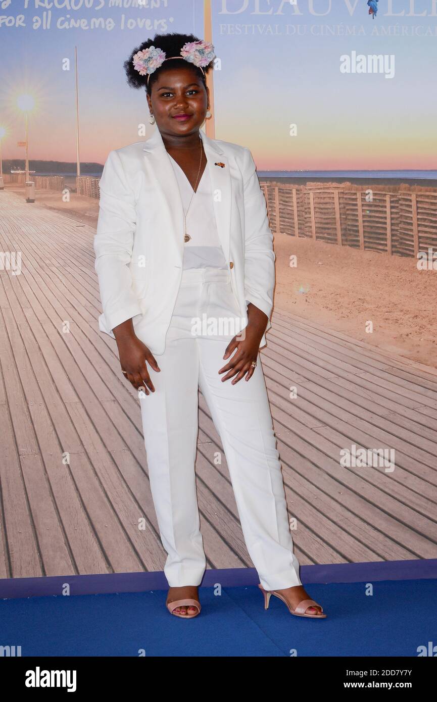 Tatum Marilyn Hall attending a photocall for the movie Night Comes On during the 44th Deauville ...