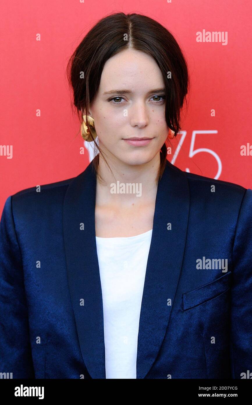 Stacy Martin attending the Vox Lux Photocall as part of the 75th Venice ...
