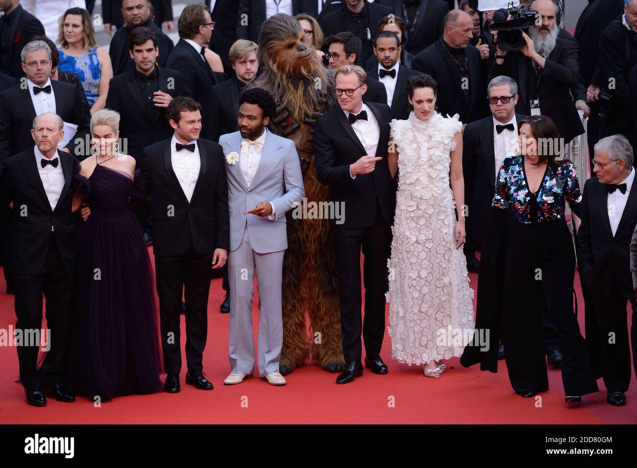 Producer Simon Emanuel, actors Joonas Suotamo, Thandie Newton, Woody ...