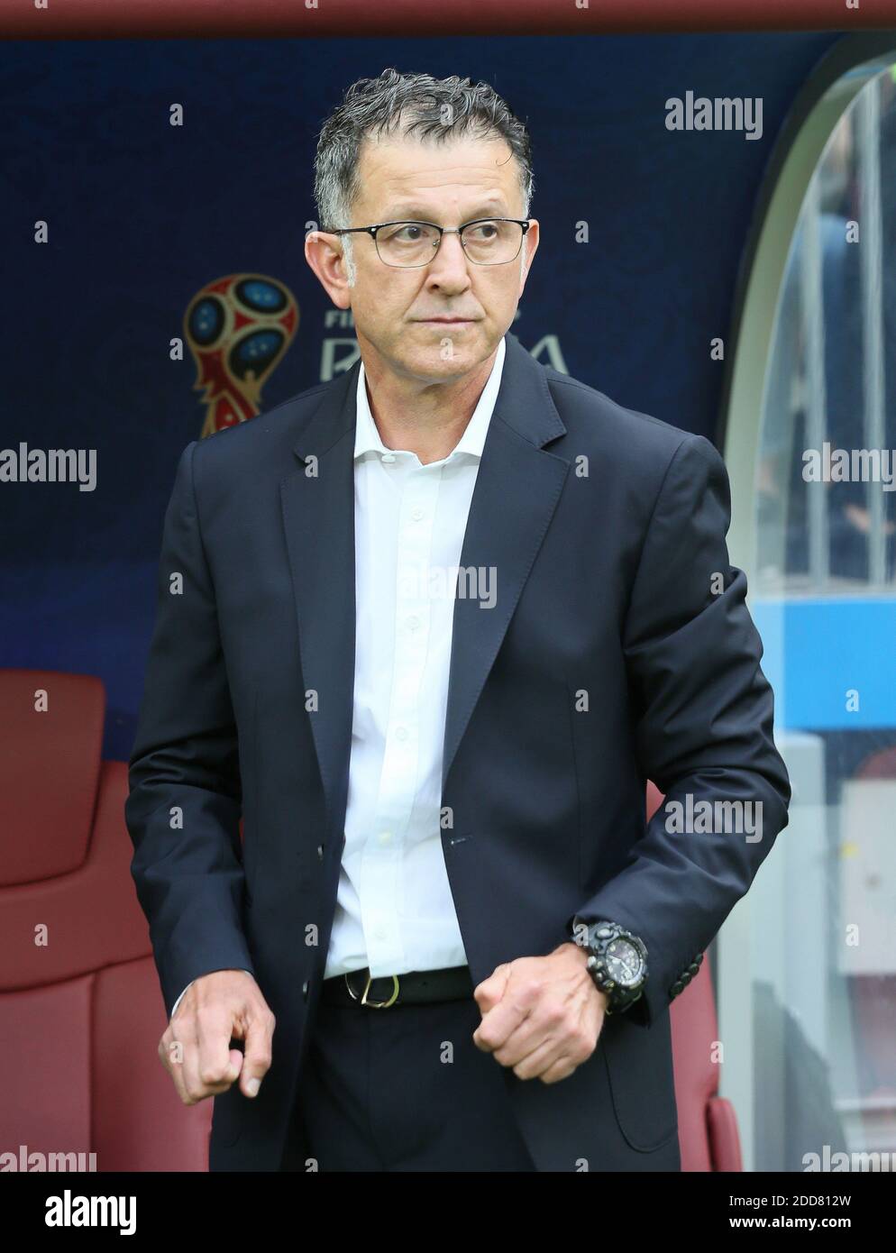 Juan Carlos OSORIO, the coach of Mexico during the 2018 FIFA World Cup ...