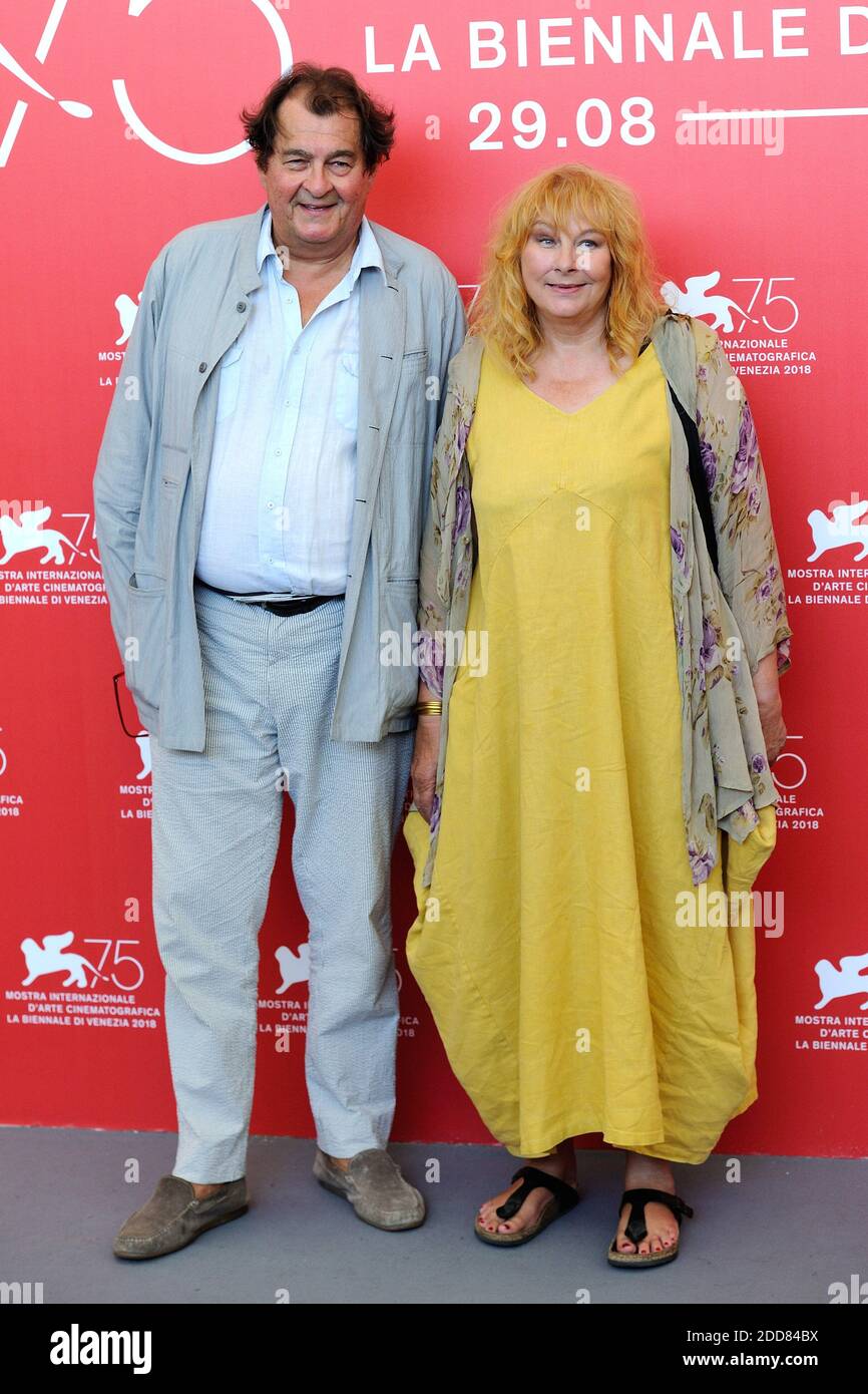 Bruno Raffaelli and Yolande Moreau attending the Les Estivants ...