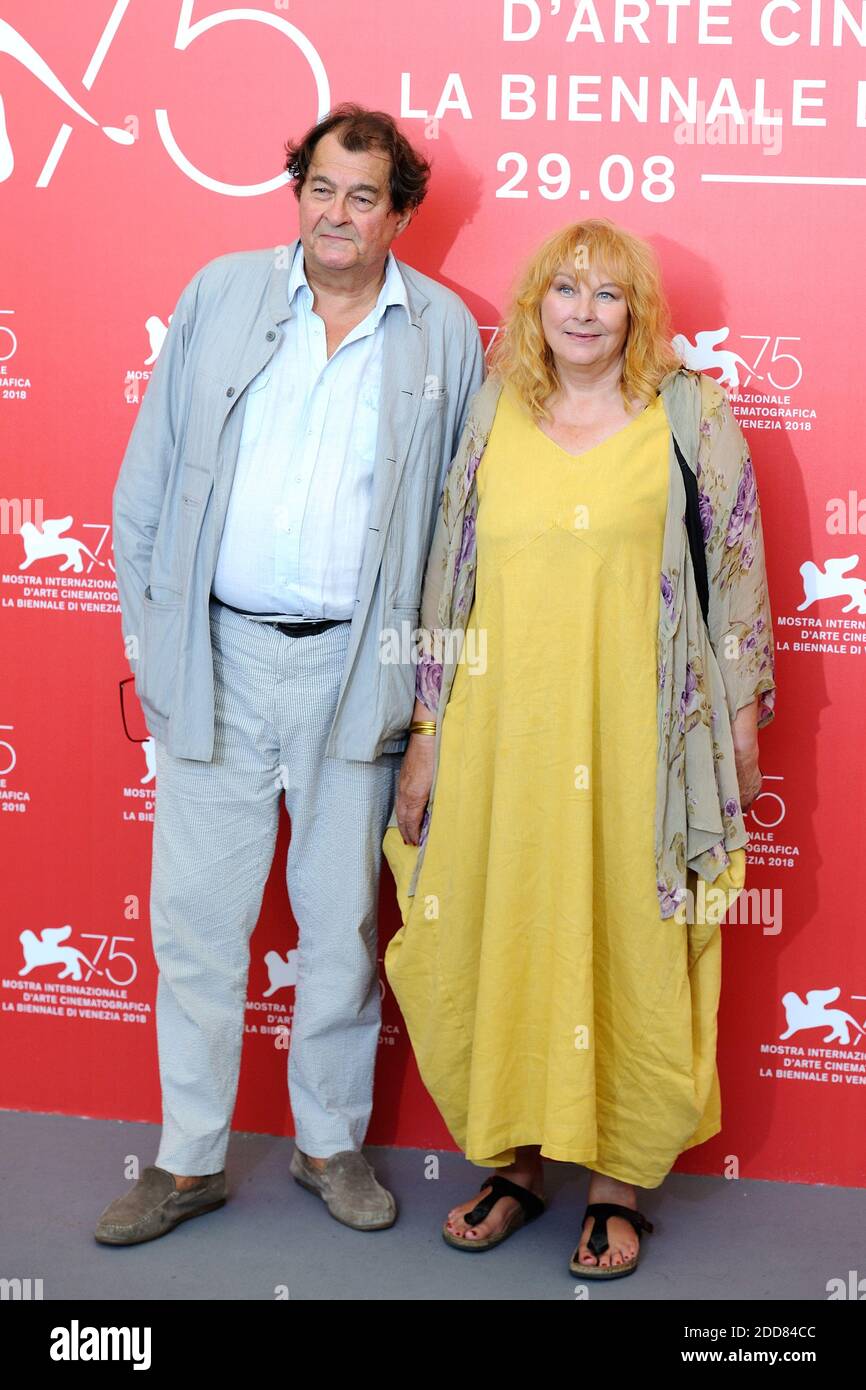Bruno Raffaelli and Yolande Moreau attending the Les Estivants ...