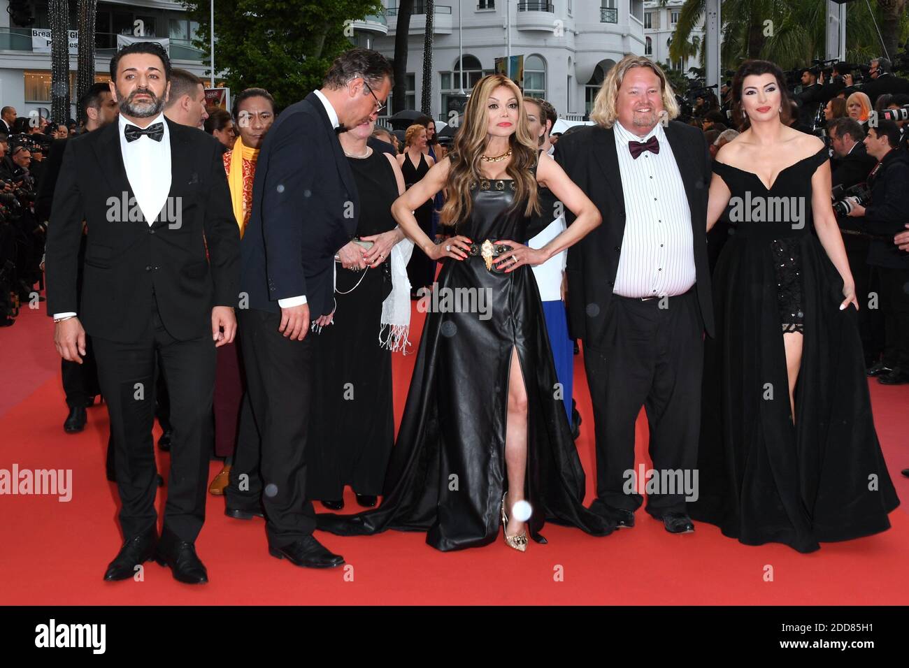 La Toya Jackson attending the Burning Premiere held at the Palais des ...