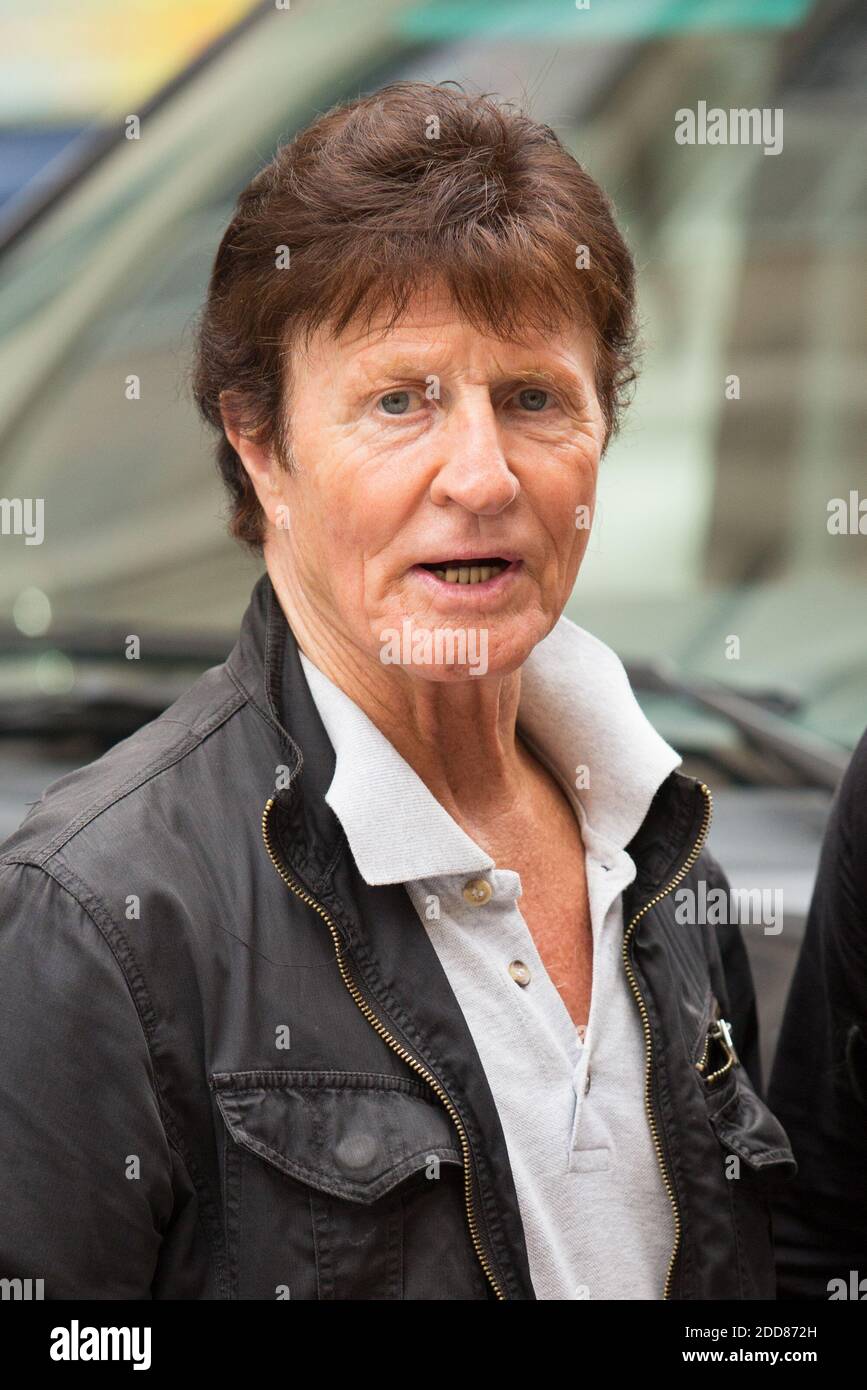 Michel Orso at Yvette Horner funeral at St Roch Church on June 19, 2018 ...