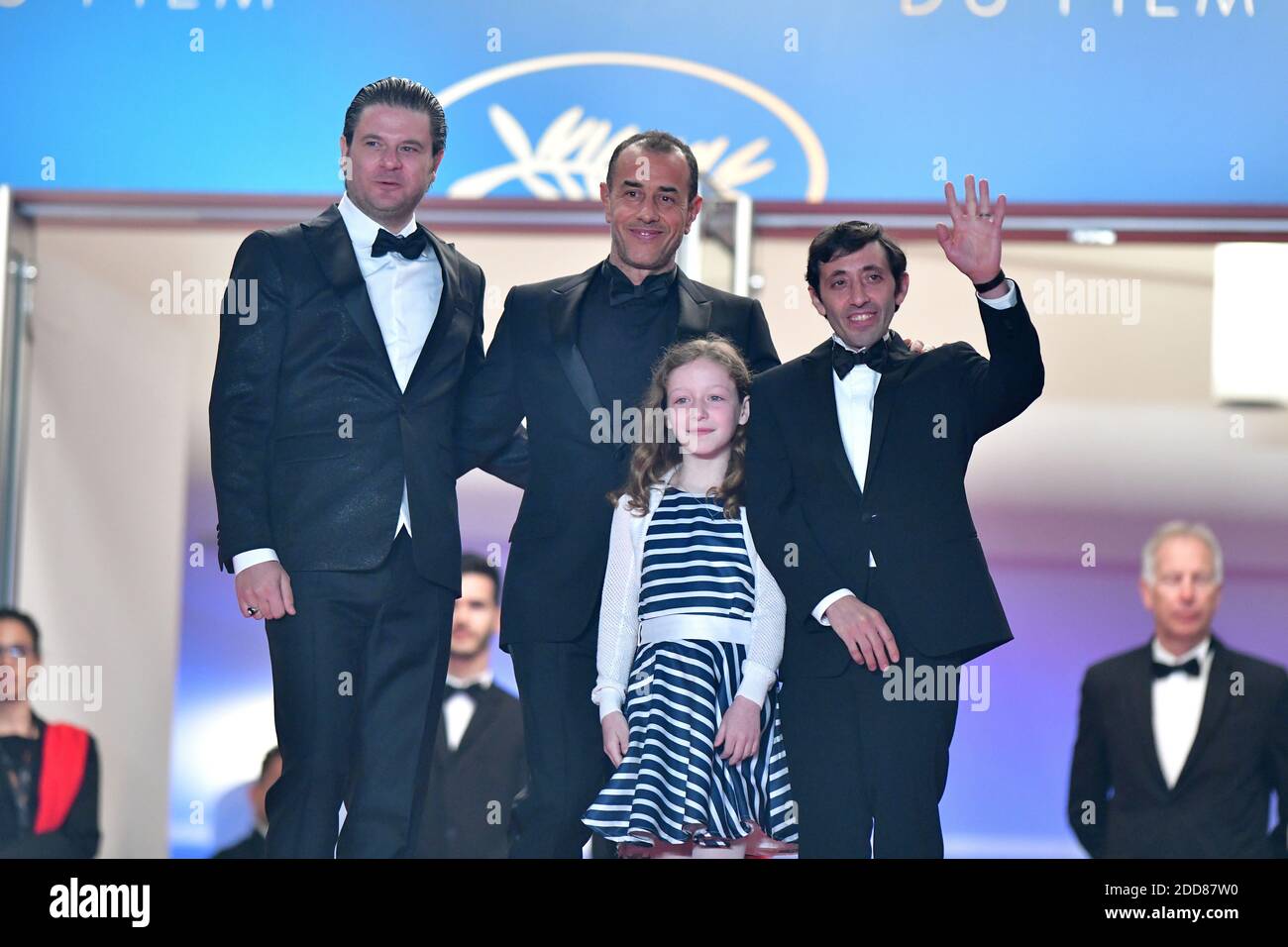 Actors Alida Baldari Calabria, Marcello Fonte, director Matteo Garrone ...