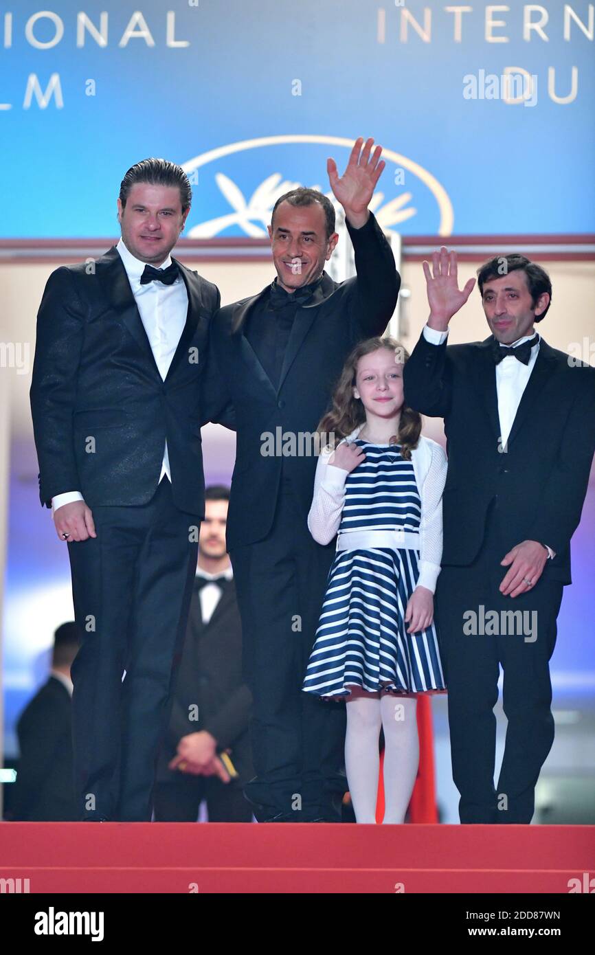 Actors Alida Baldari Calabria, Marcello Fonte, director Matteo Garrone ...