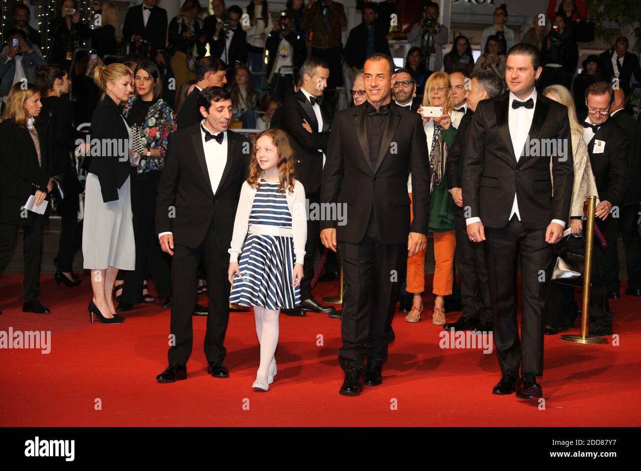 Actors Alida Baldari Calabria, Marcello Fonte, director Matteo Garrone ...