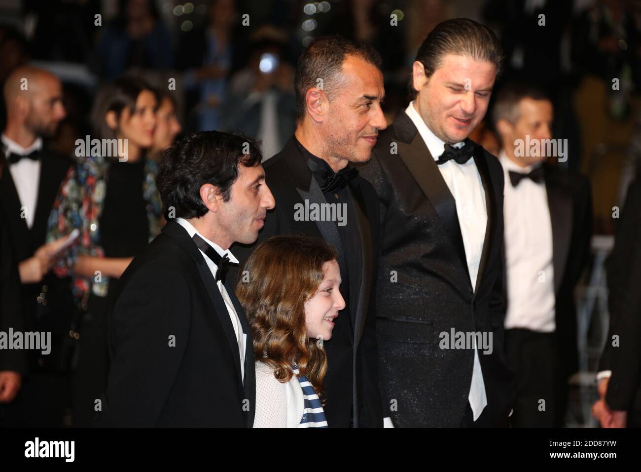 Actors Alida Baldari Calabria, Marcello Fonte, director Matteo Garrone ...
