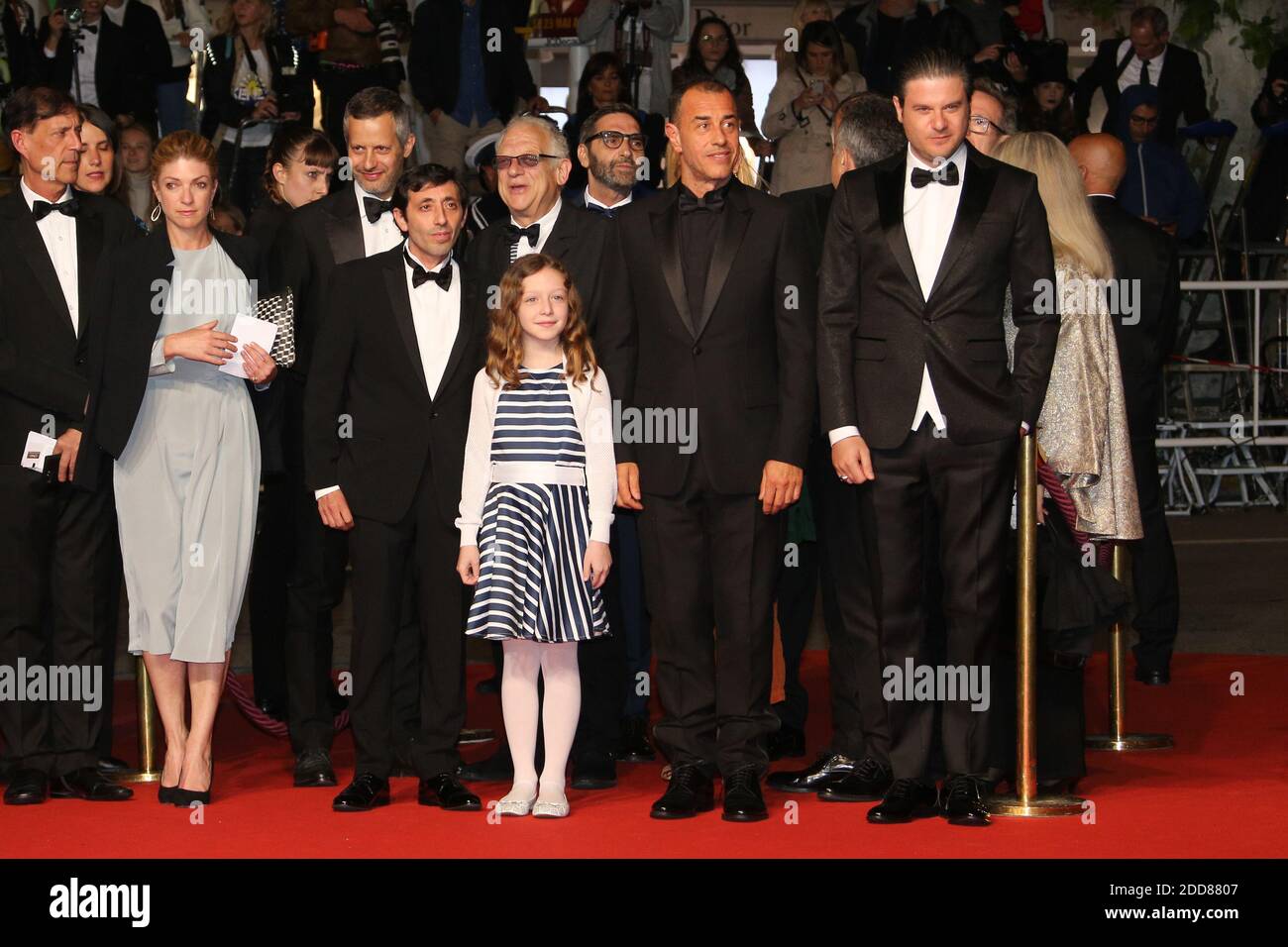 Actors Alida Baldari Calabria, Marcello Fonte, director Matteo Garrone ...