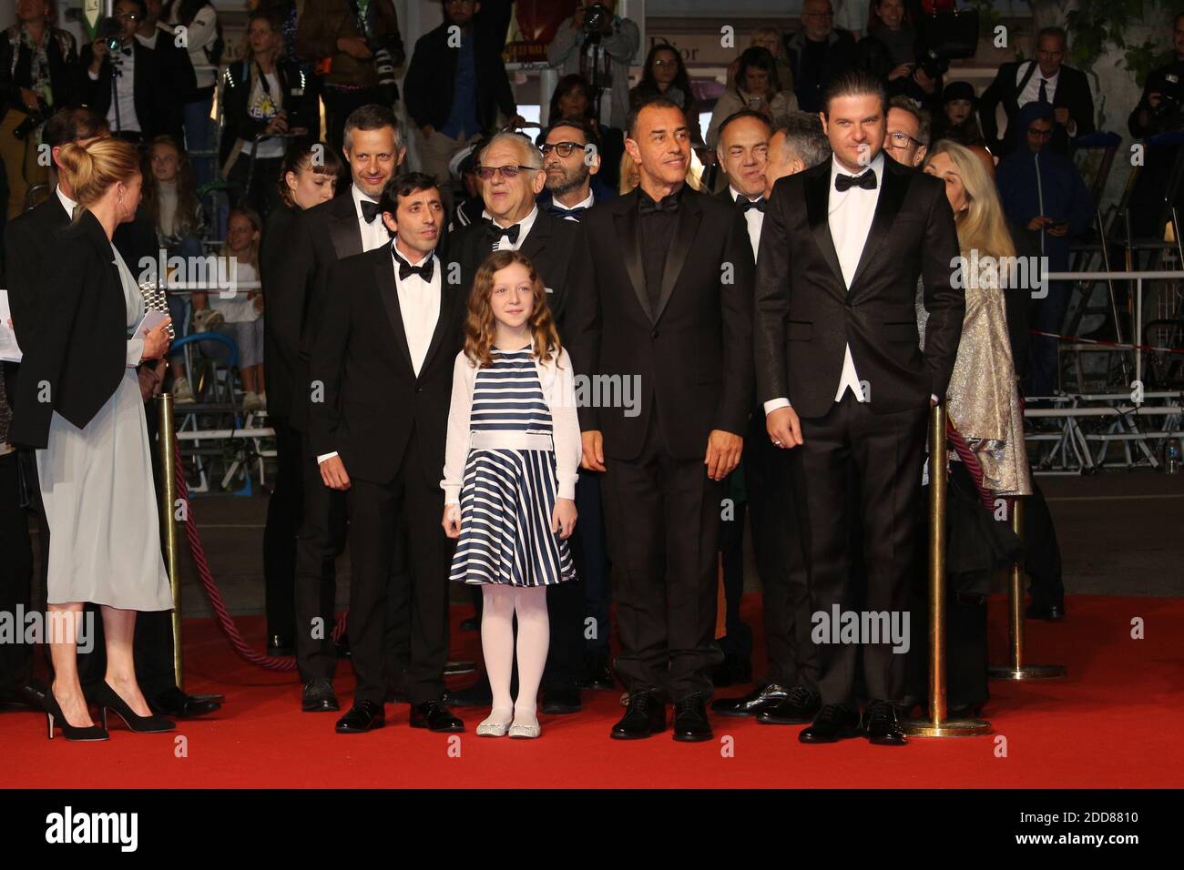 Actors Alida Baldari Calabria, Marcello Fonte, director Matteo Garrone ...