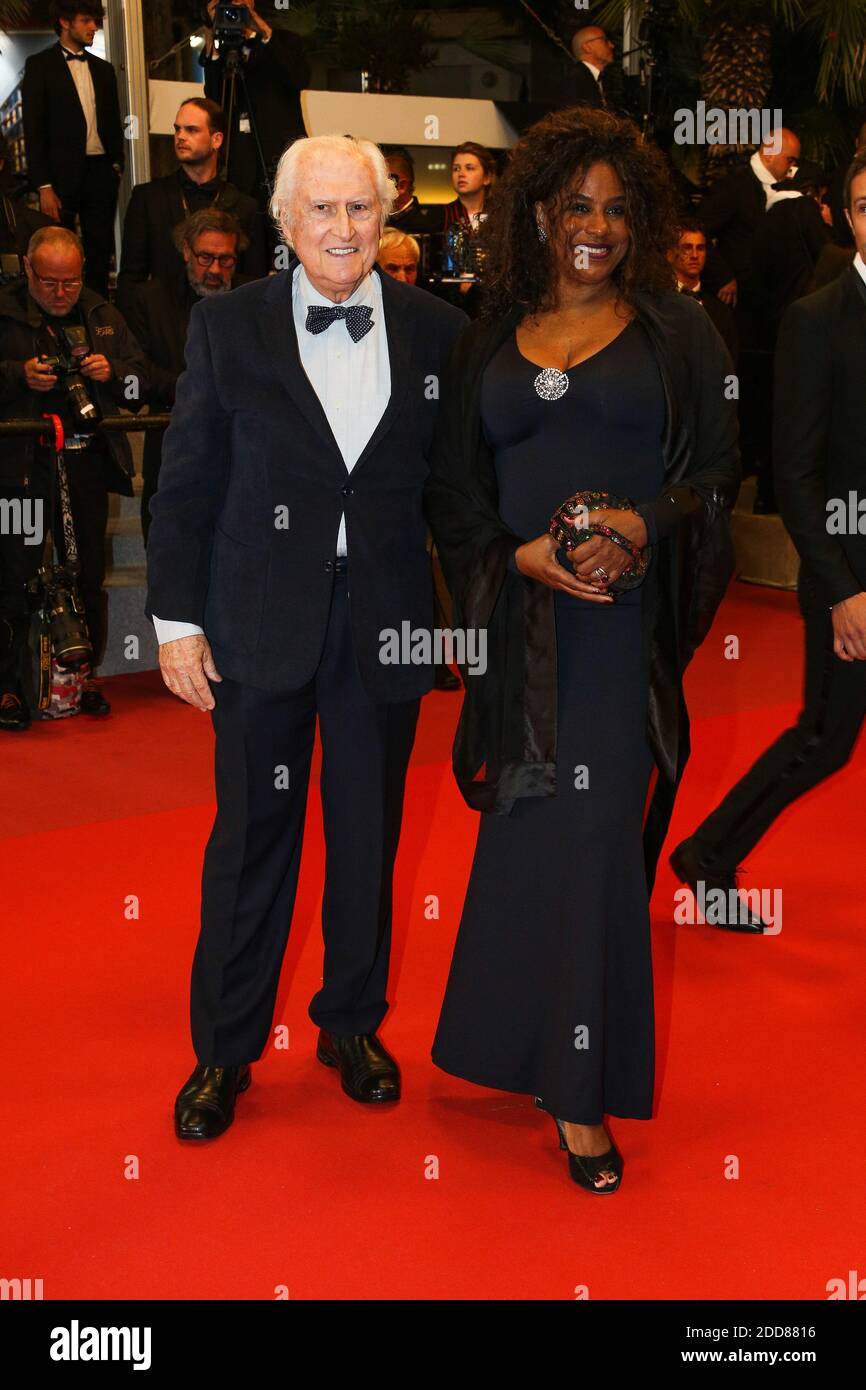 Director Fernando Solanas and his wife Angela Correa attend the ...