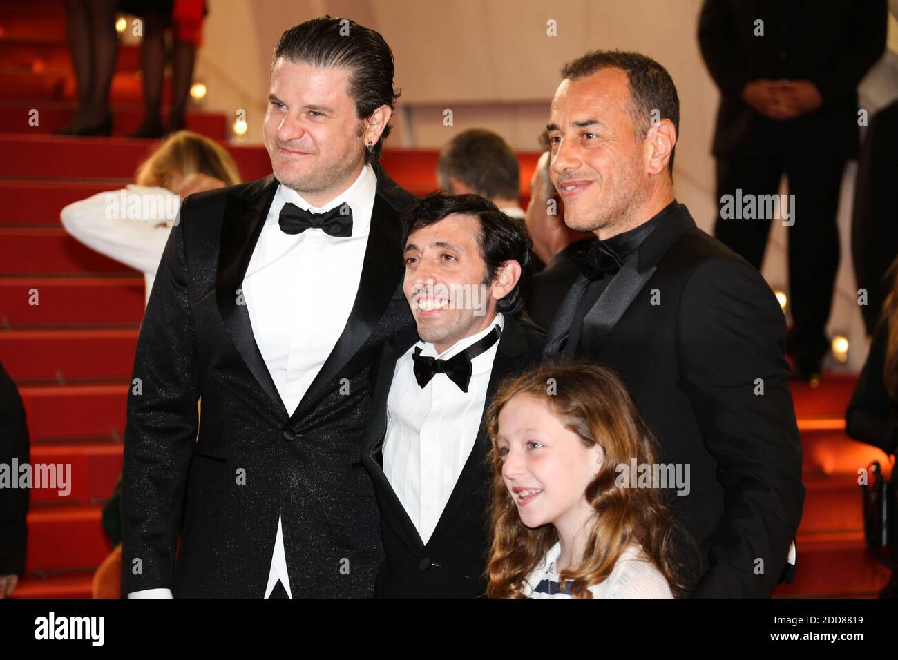 Actors Alida Baldari Calabria, Marcello Fonte, director Matteo Garrone ...