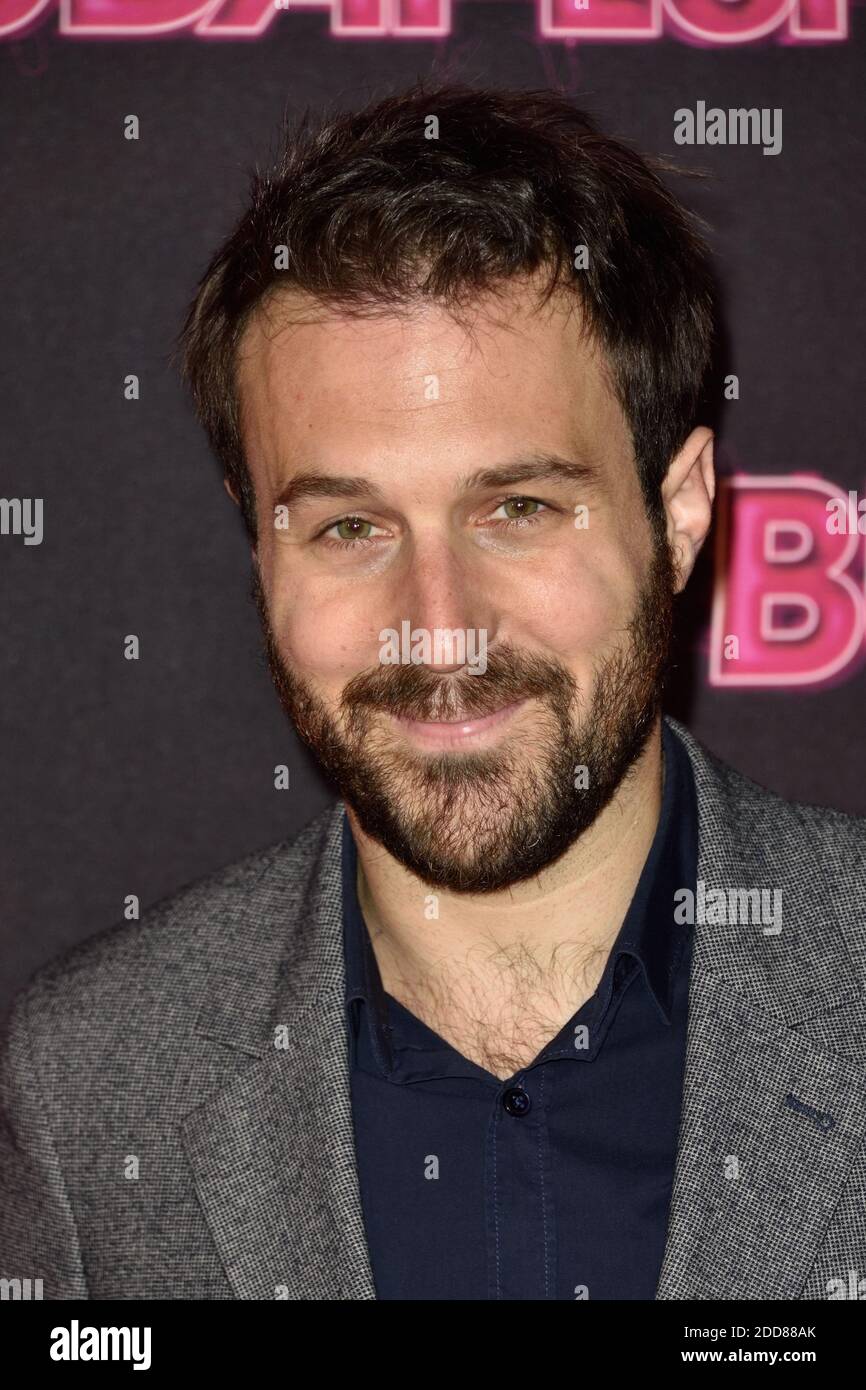 Antoine Gouy assiste a la premiere de Budapest a Paris, France, le 19 ...