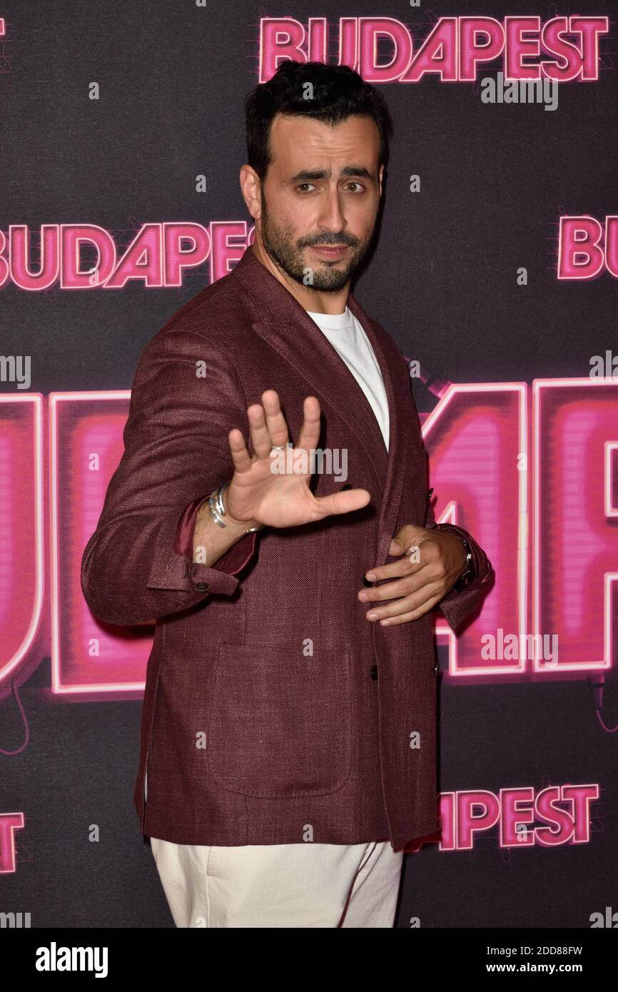 Jonathan Cohen assiste a la premiere de Budapest a Paris, France, le 19 ...