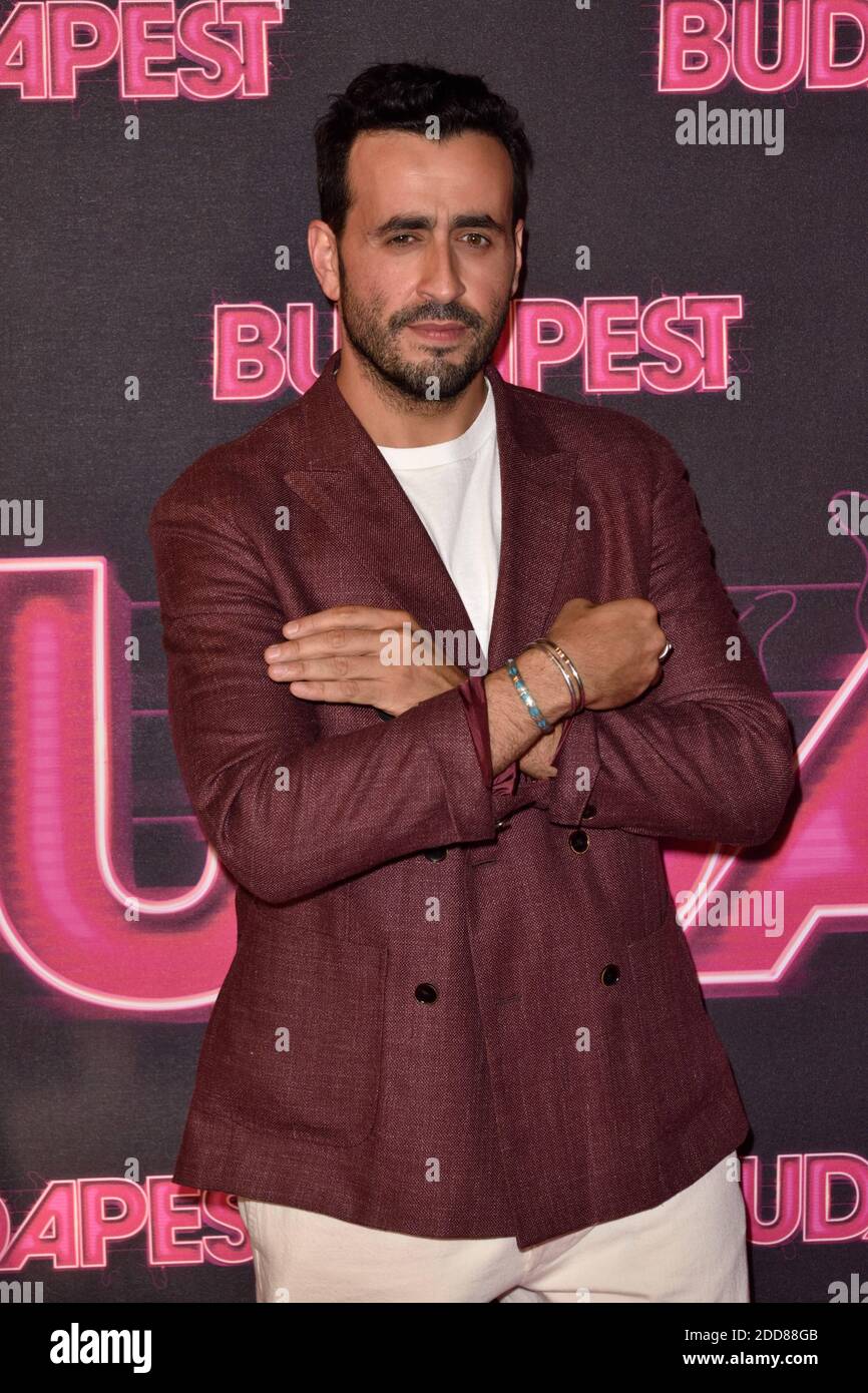 Jonathan Cohen assiste a la premiere de Budapest a Paris, France, le 19 ...