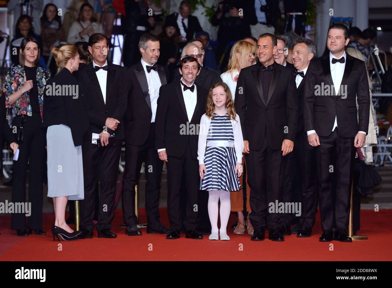 Actors Alida Baldari Calabria, Marcello Fonte, director Matteo Garrone ...
