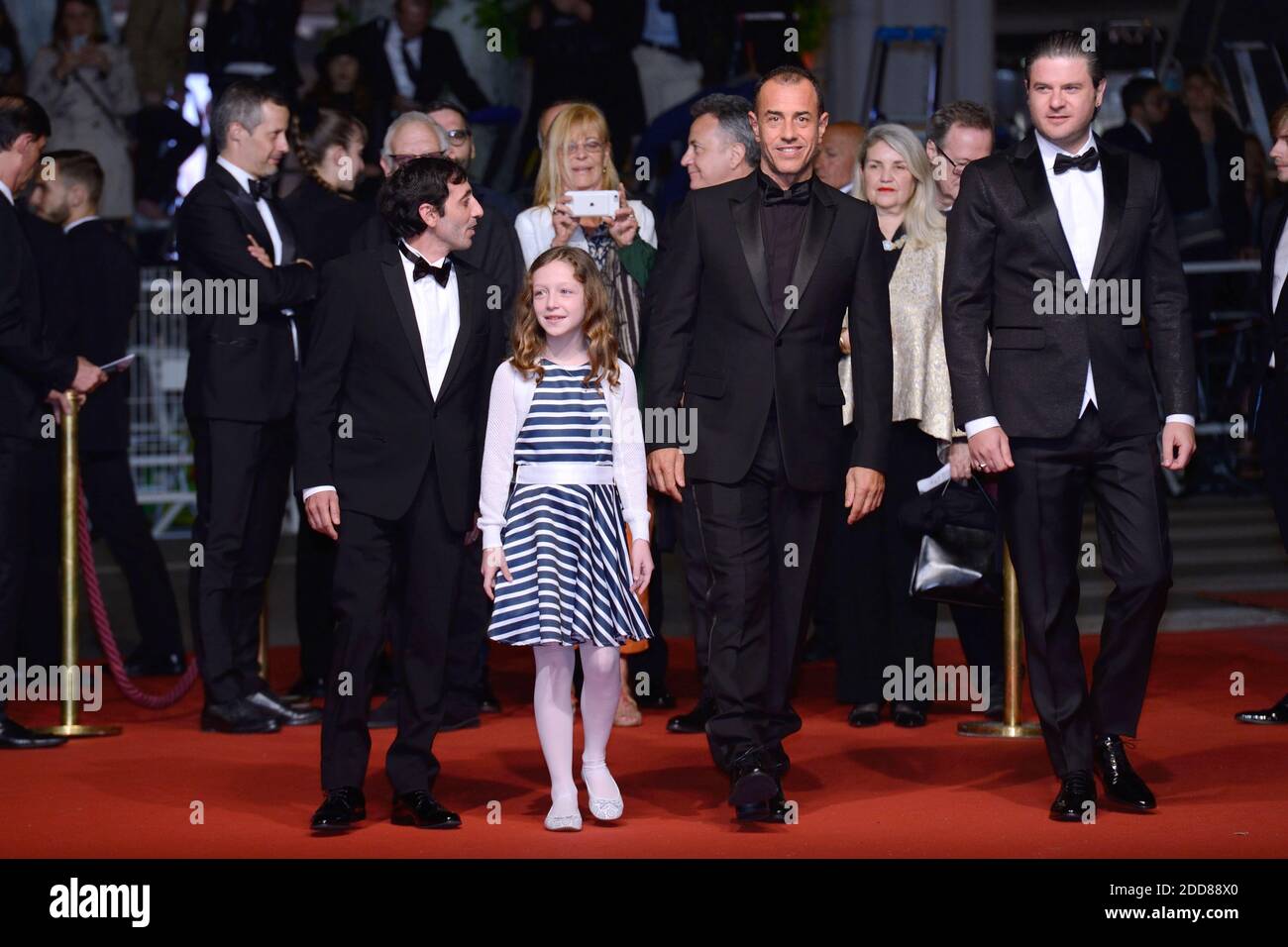 Actors Alida Baldari Calabria, Marcello Fonte, director Matteo Garrone ...
