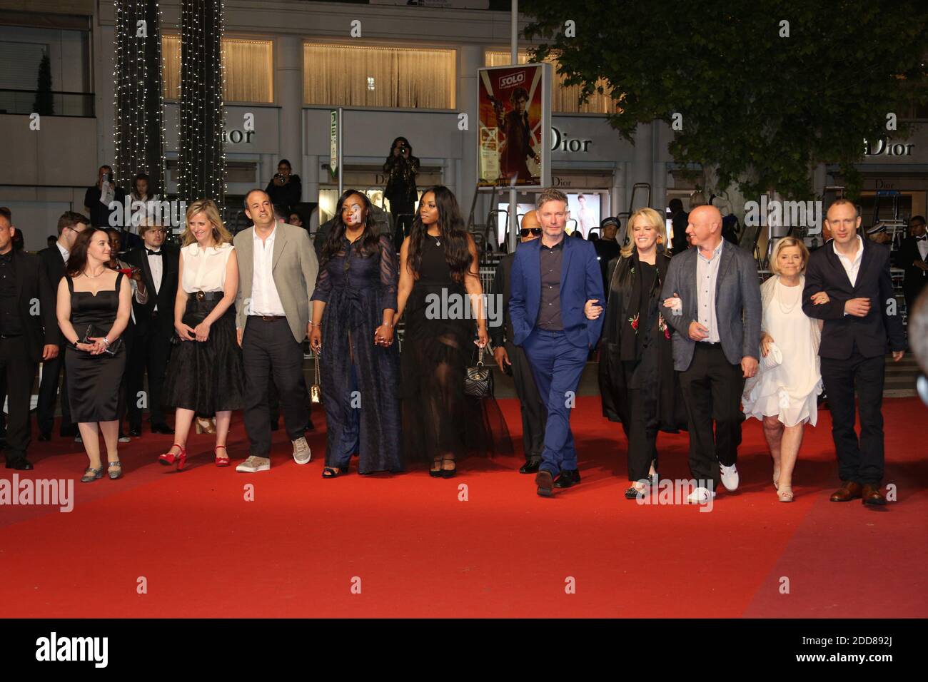 Producer Vanessa Tovell, a guest, producer Simon Chinn, producer Pat ...