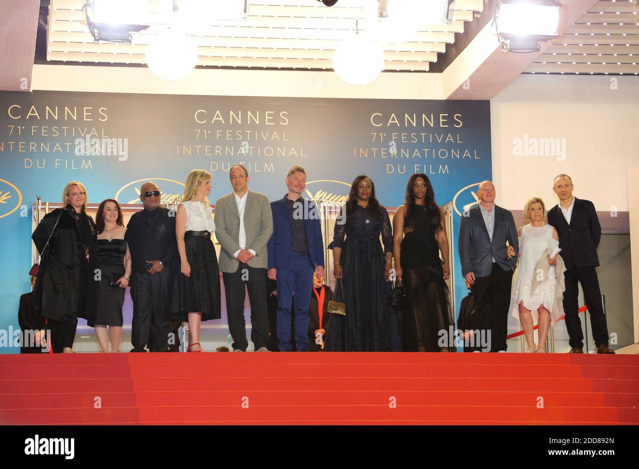 Producer Vanessa Tovell, a guest, producer Simon Chinn, producer Pat ...