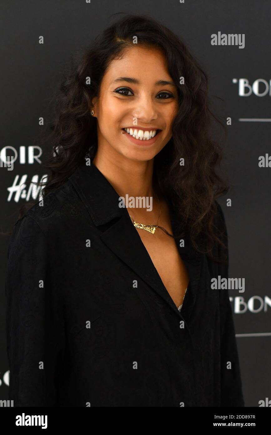 Dancer Hajiba Fahmy attends the H&M Flagship Opening Party as part of ...