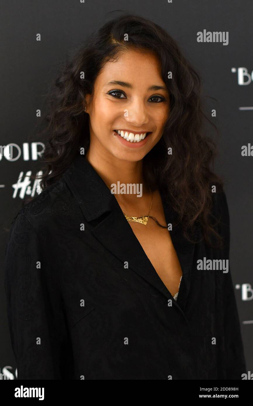 Dancer Hajiba Fahmy attends the H&M Flagship Opening Party as part of ...