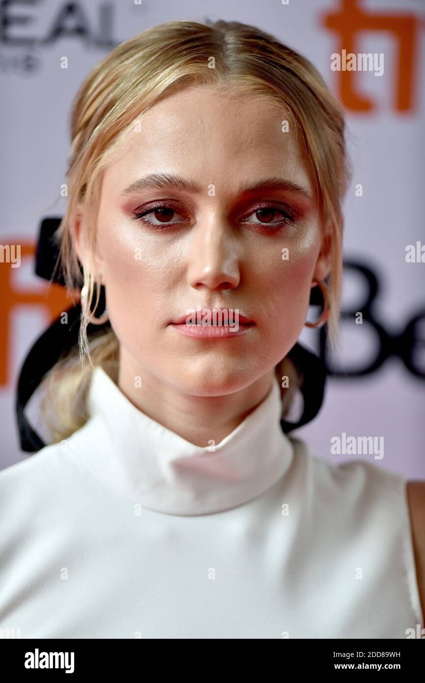 Maika Monroe attends the Greta screening held at the Ryerson Theatre ...