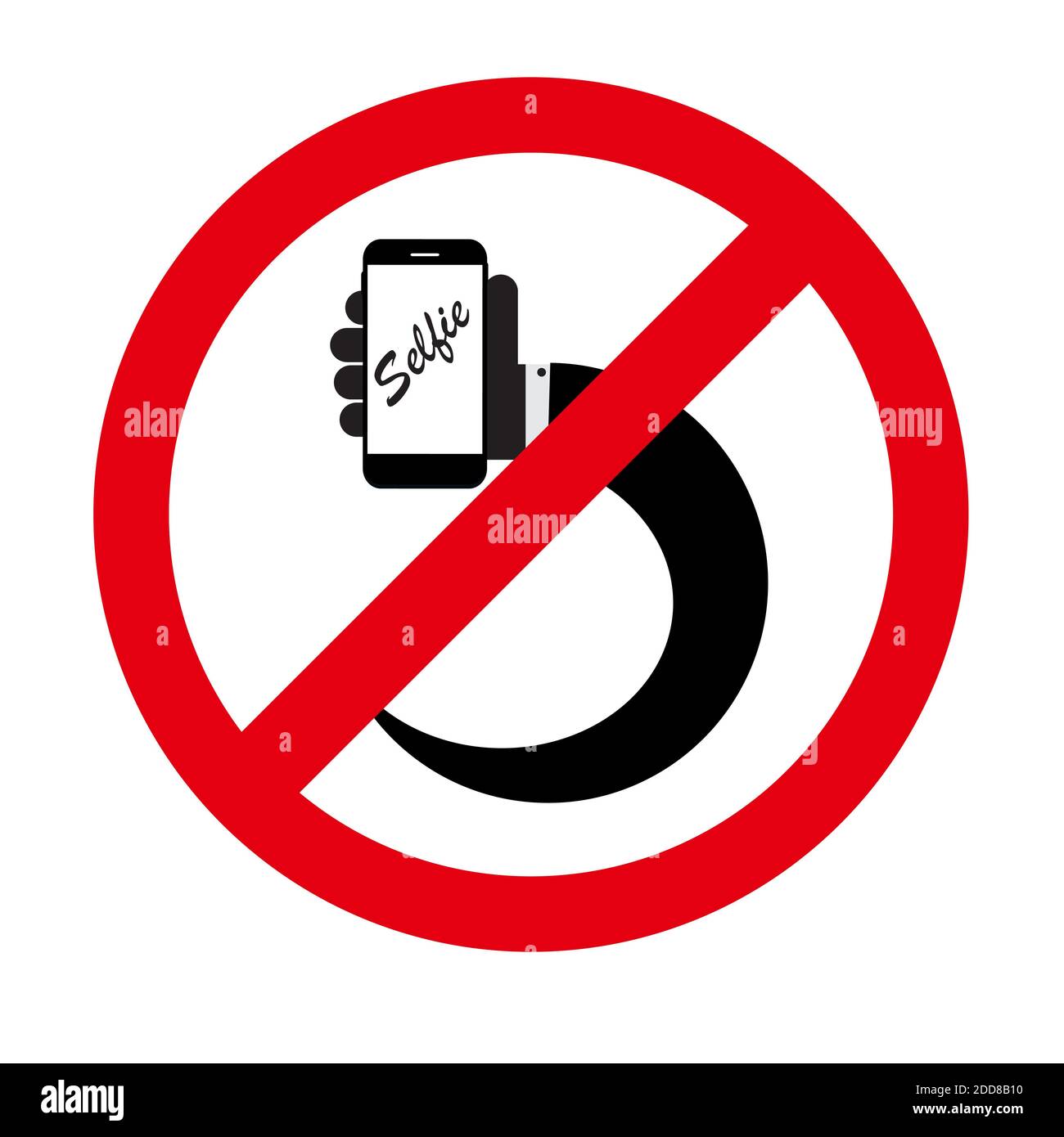 Mobile photo face screen Cut Out Stock Images & Pictures - Alamy