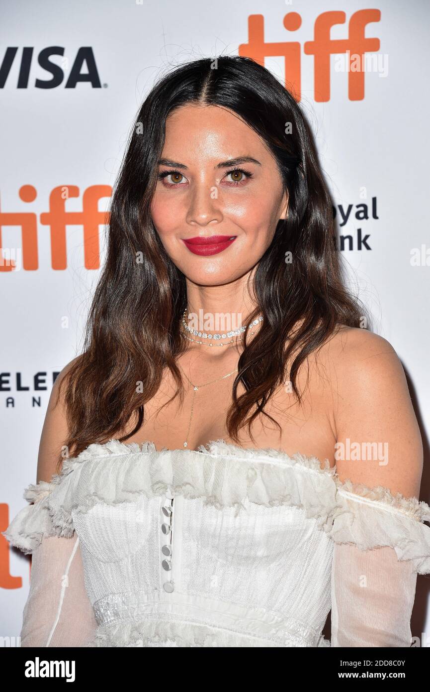 Olivia Munn attends the Predator screening held at the Ryerson Theatre ...