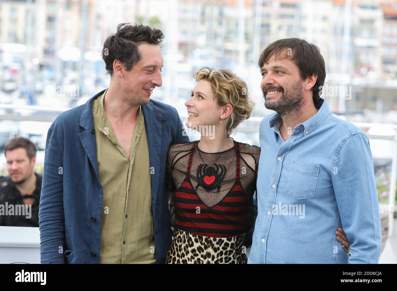 Actor Hans Low, actress Elena Radonicich and director Ulrich Kohler ...