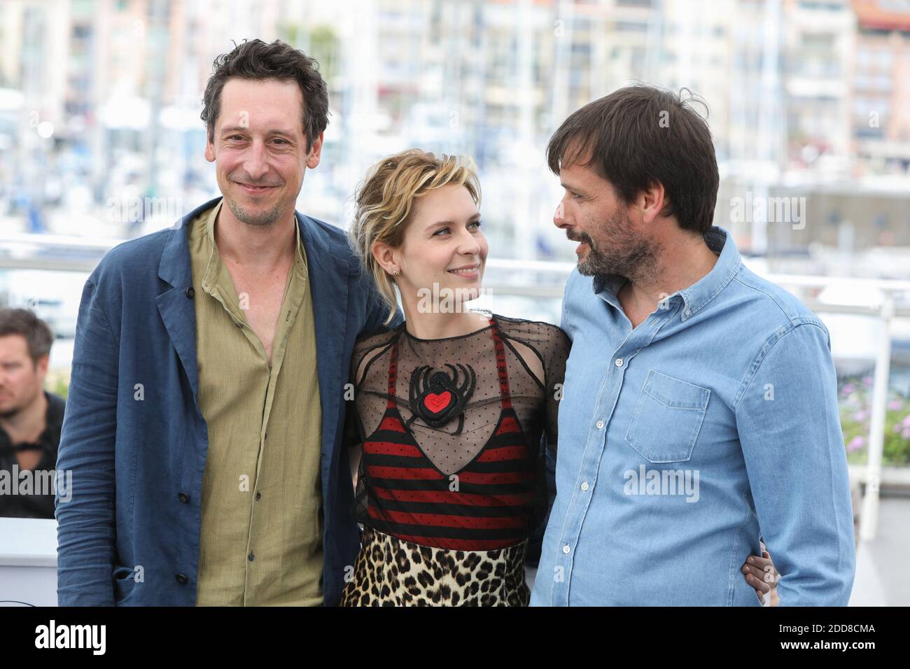 Actor Hans Low, actress Elena Radonicich and director Ulrich Kohler ...