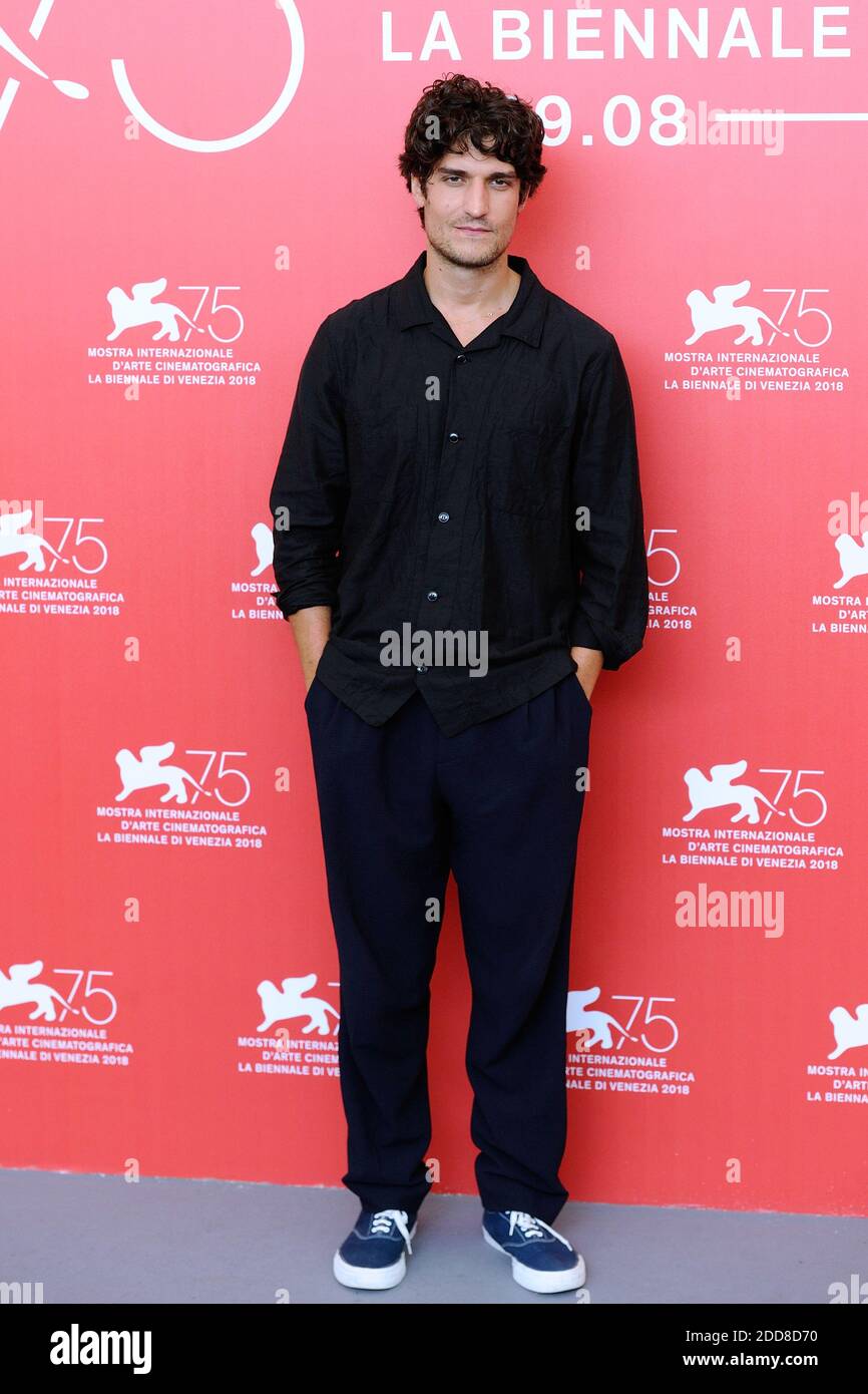 Louis Garrel attending the Un Peuple Et Son Roi Photocall as part of ...