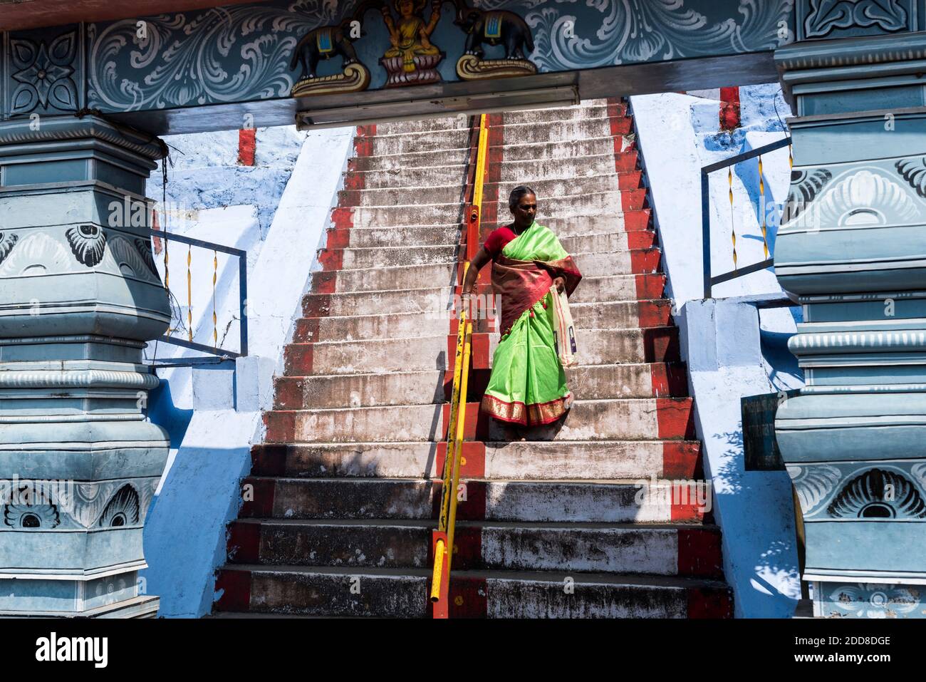 Sri Subramaniya Swamy Hindu Temple, Munnar, Western Ghats Mountains ...