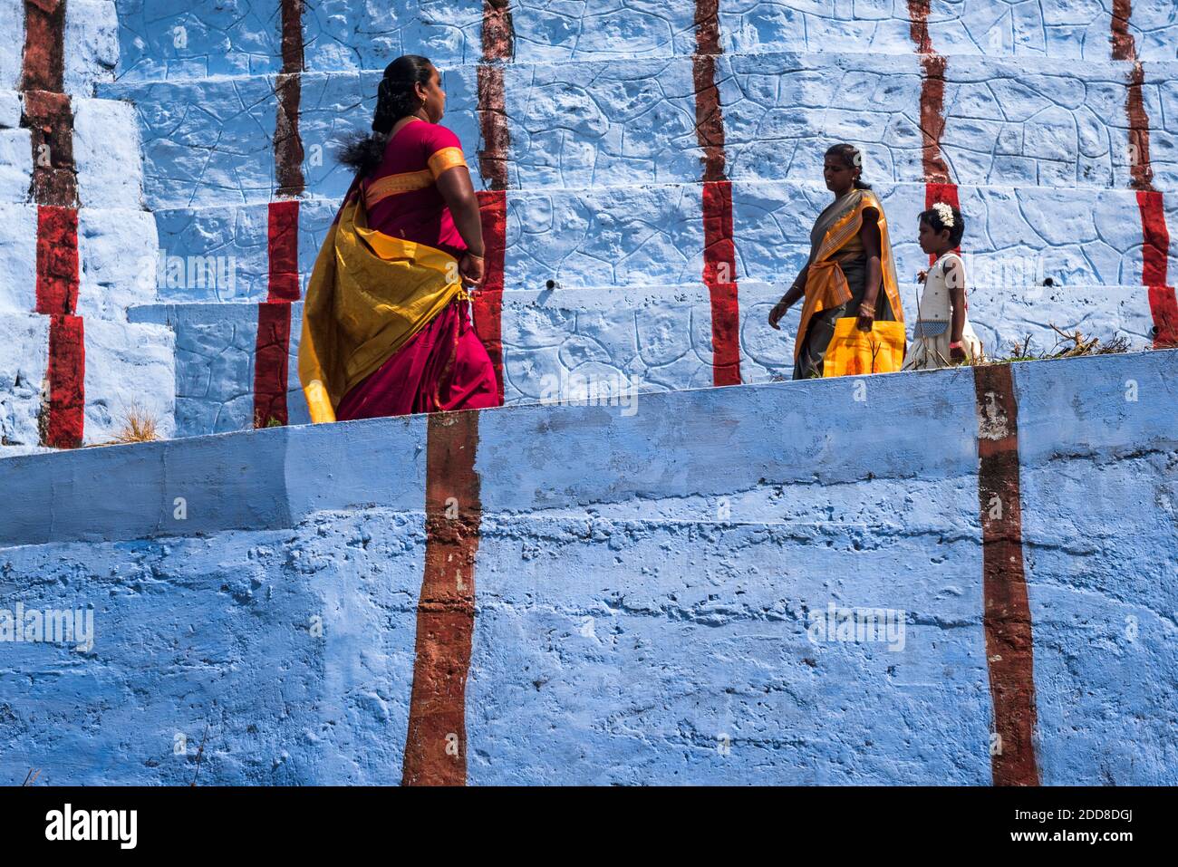 Sri Subramaniya Swamy Hindu Temple, Munnar, Western Ghats Mountains ...