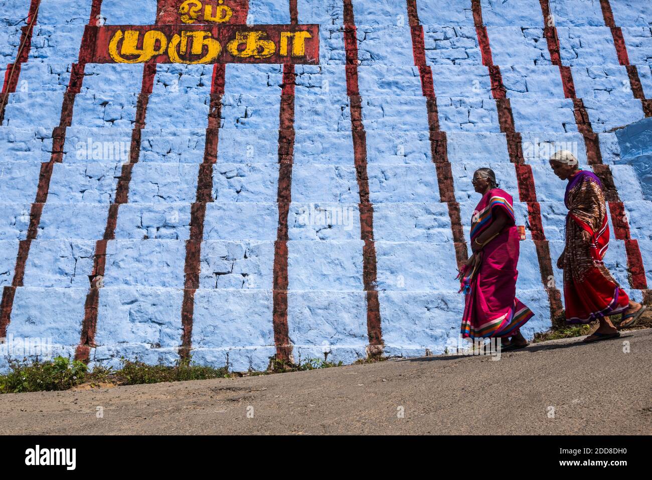 Sri Subramaniya Swamy Hindu Temple, Munnar, Western Ghats Mountains ...