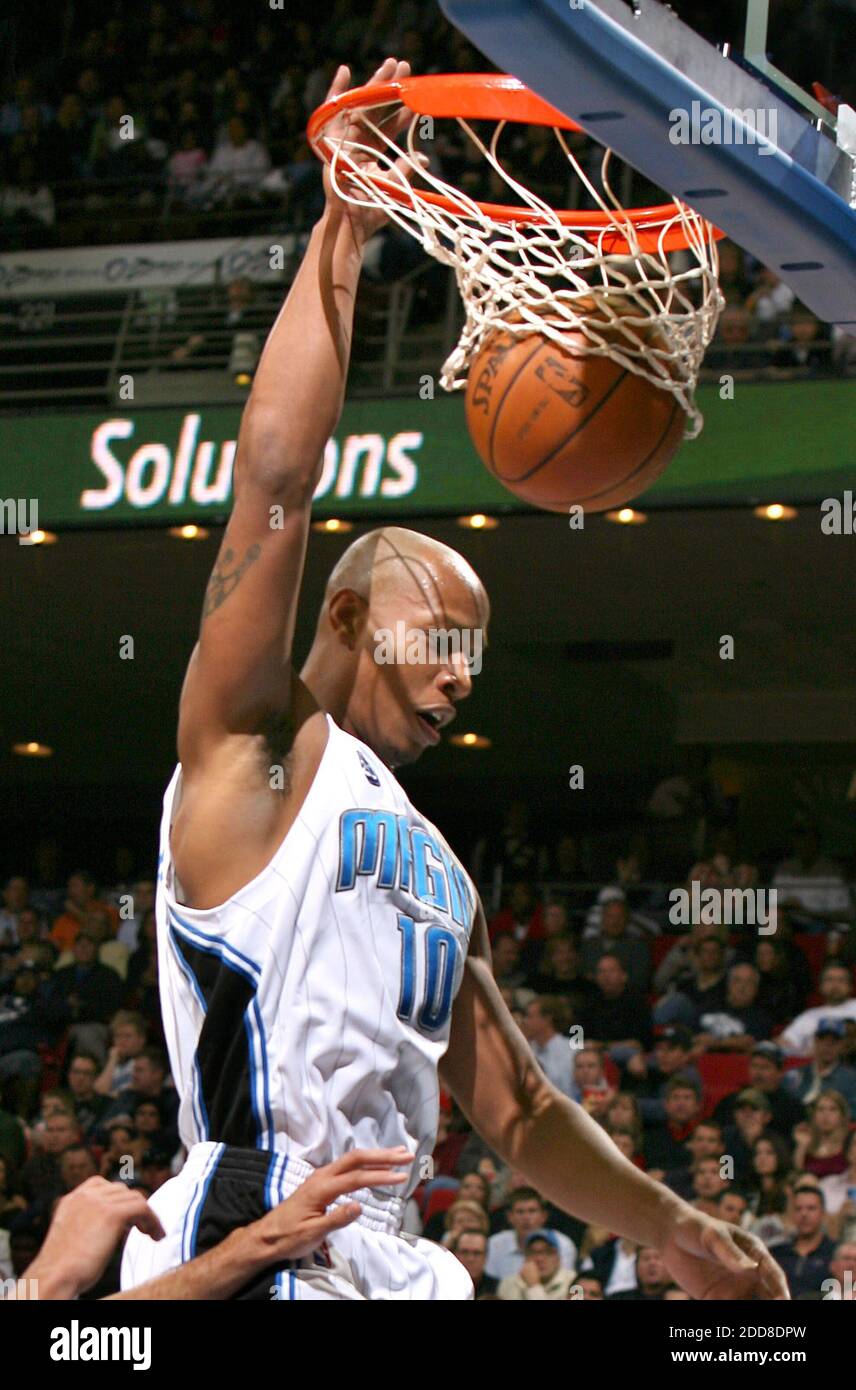 NO FILM, NO VIDEO, NO TV, NO DOCUMENTARY - Orlando Magic guard Keith ...