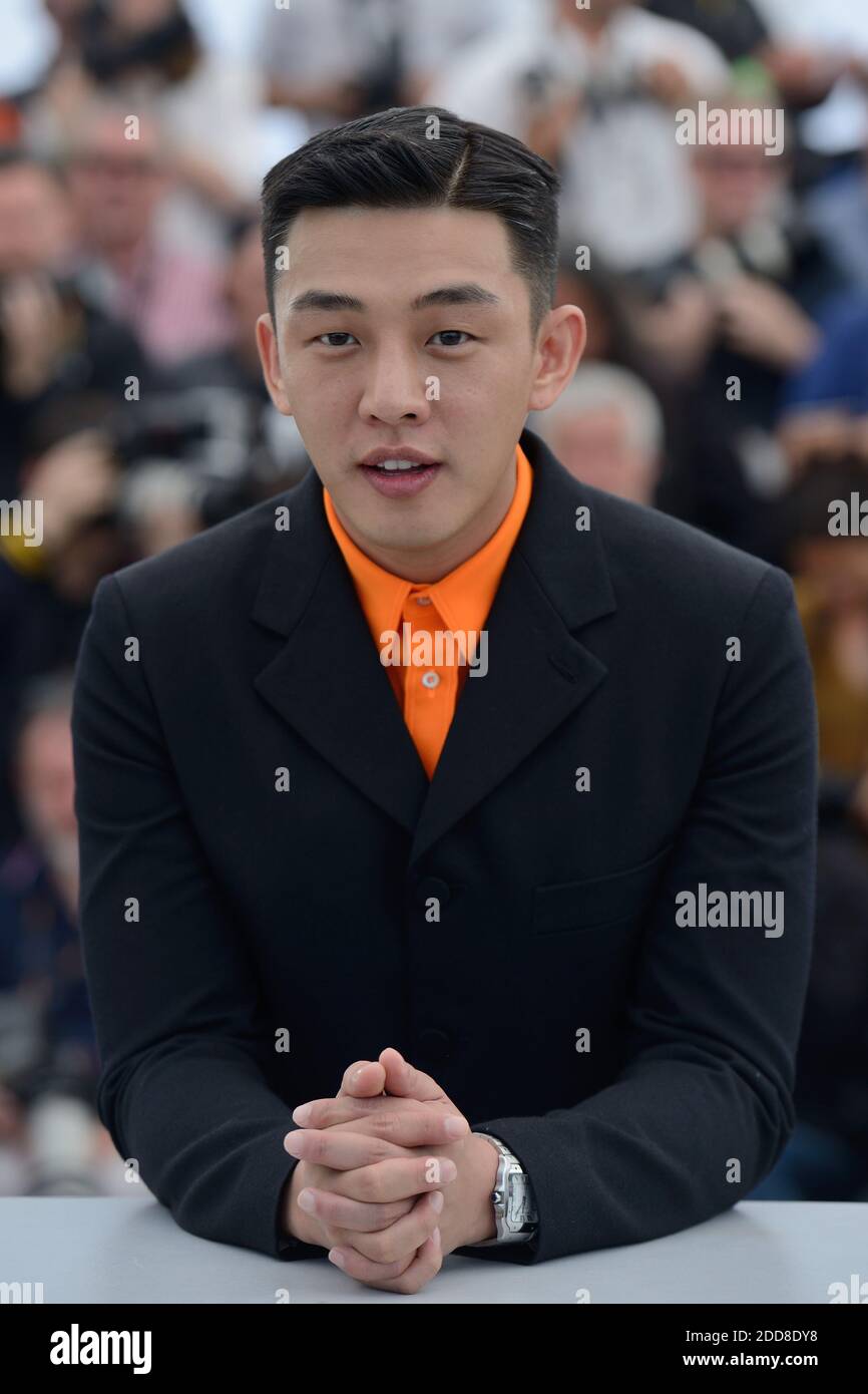 US-South Korean actor Steven Yeun attending the Burning Photocall held ...