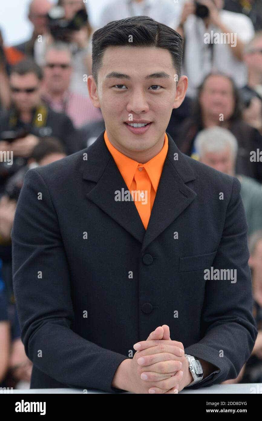 US-South Korean actor Steven Yeun attending the Burning Photocall held ...