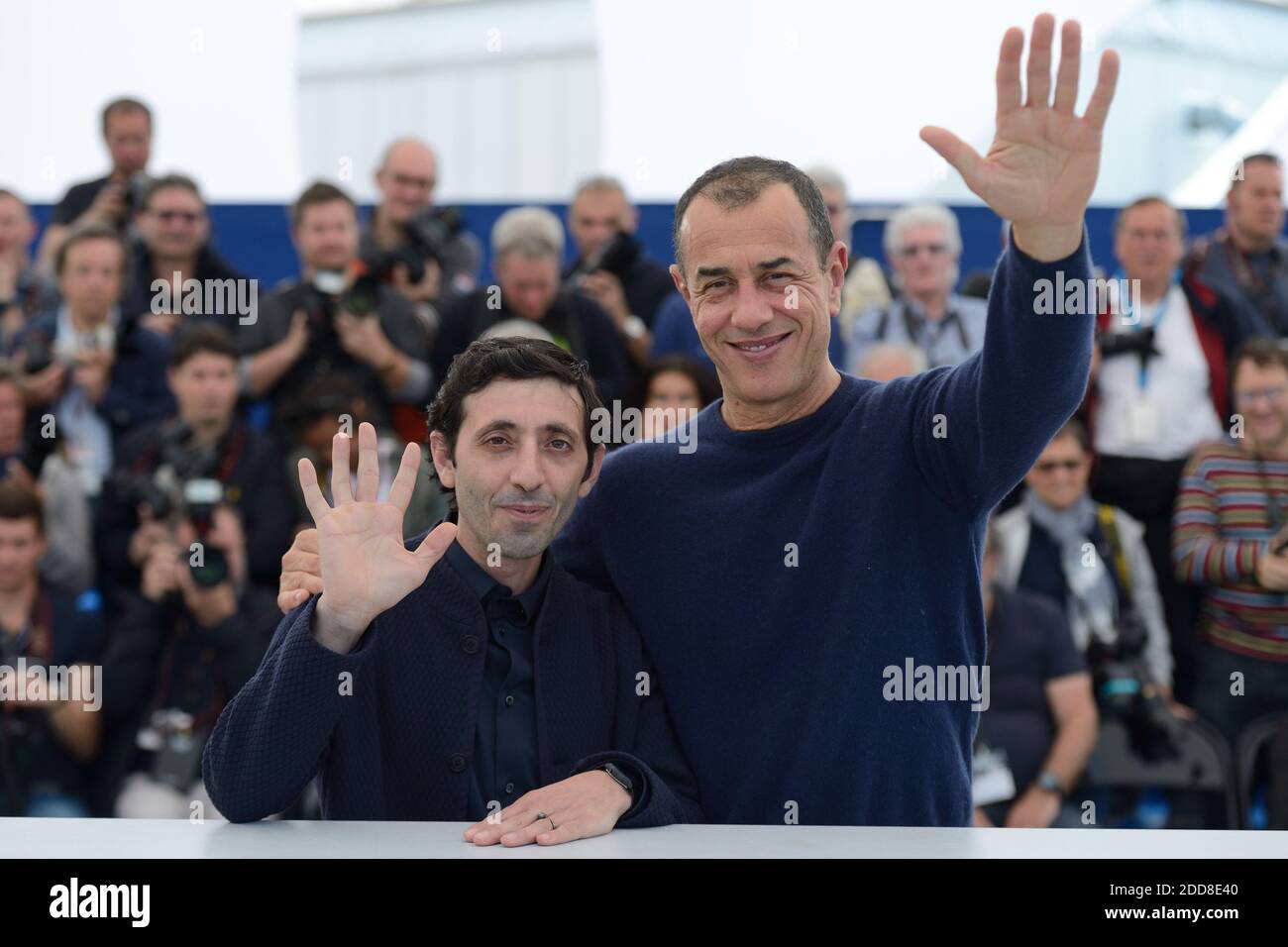 Marcello Fonte and Matteo Garrone attending the Dogman Photocall held ...