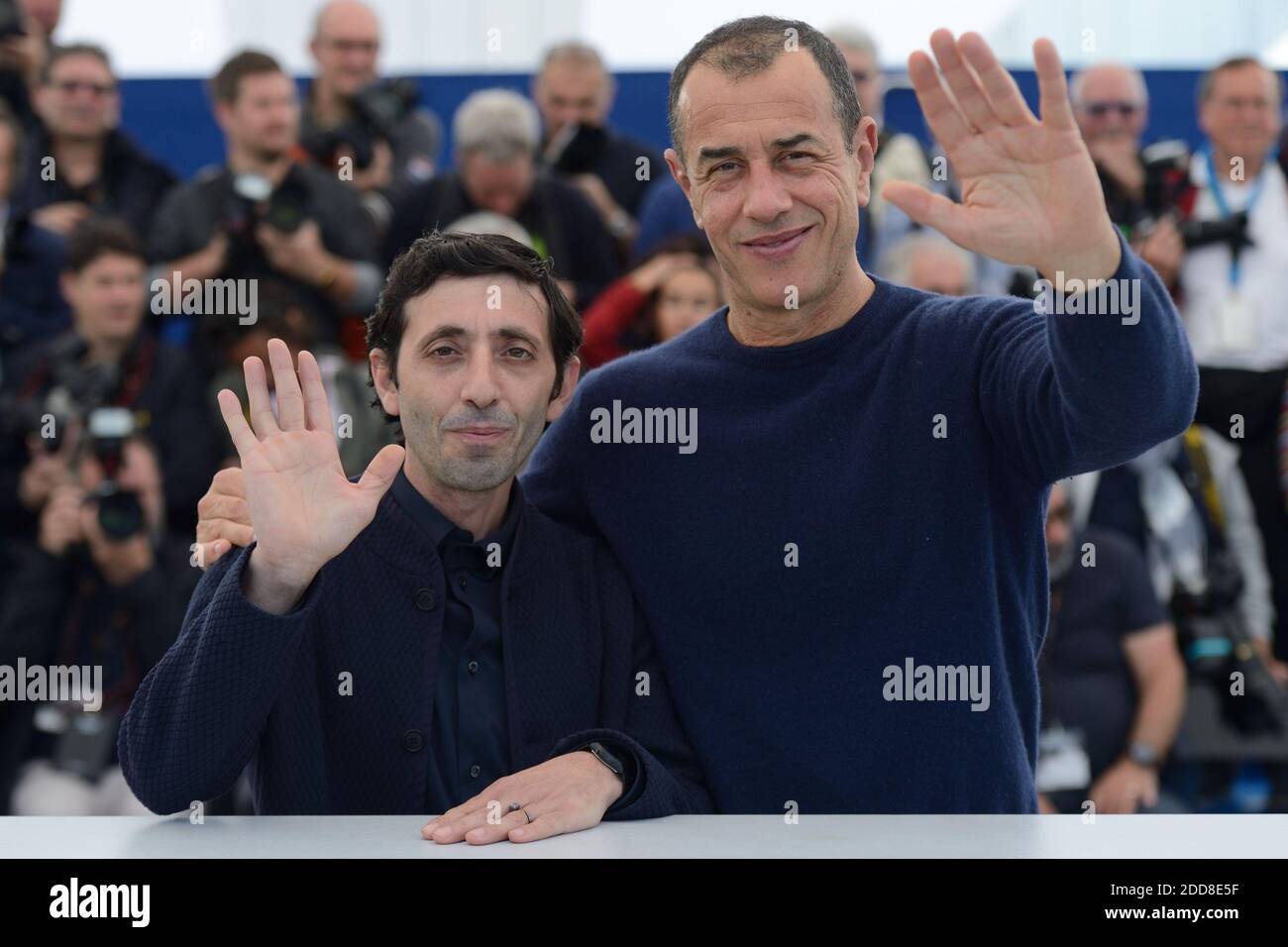 Marcello Fonte and Matteo Garrone attending the Dogman Photocall held ...