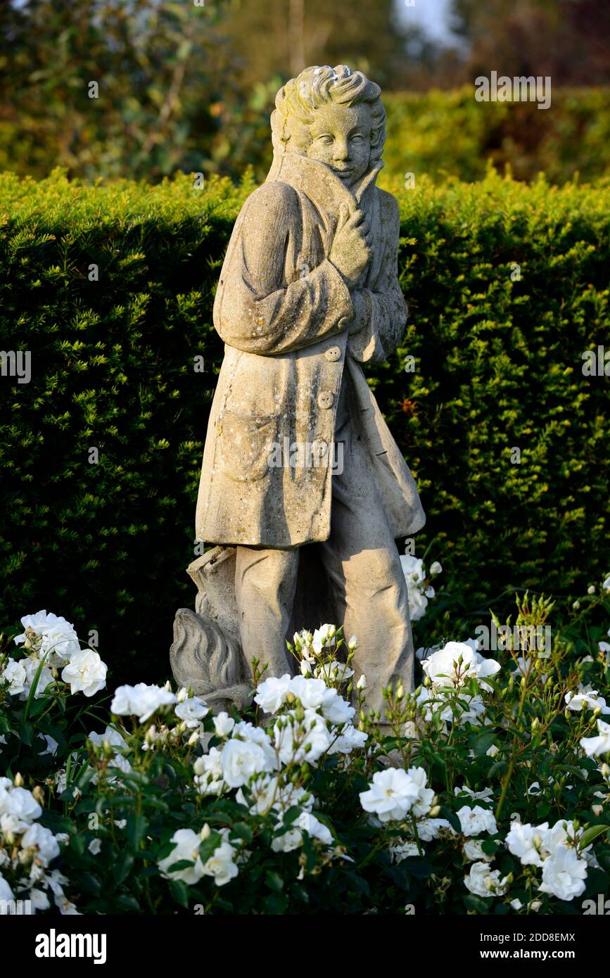 Rosa Iceberg,garden sculpture,four seasons statues,winter statue,garden ...