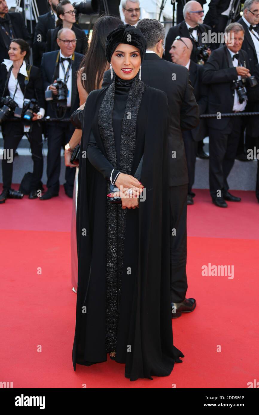 Fatma Al Remaihi attending the screening of 'Capharnaum' during the ...