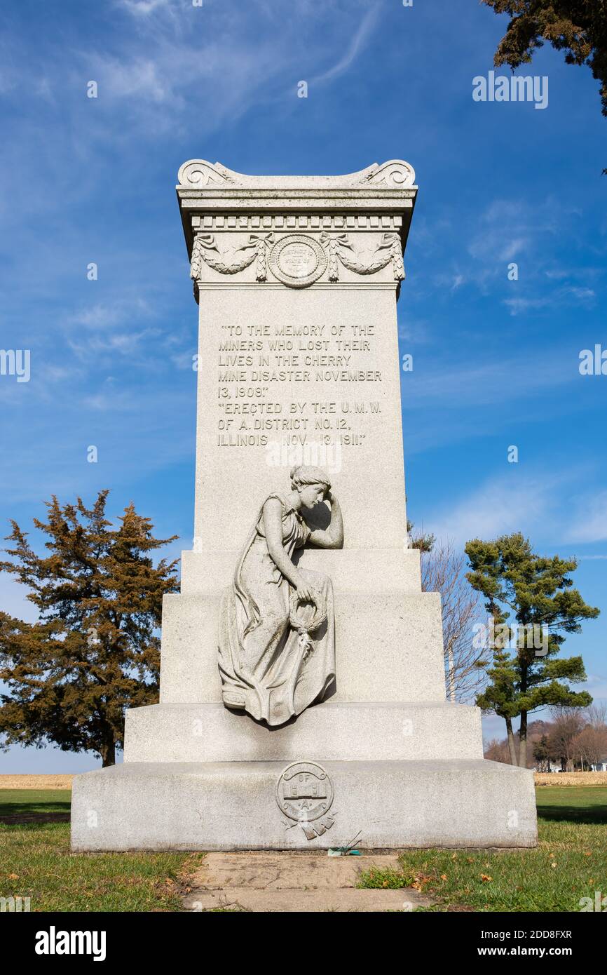 Cherry, Illinois / United States - November 23rd, 2020: Mine disaster ...